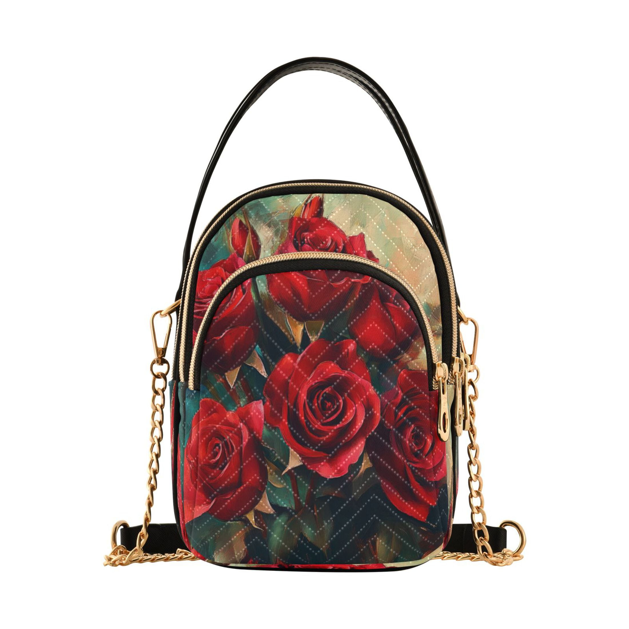 Red Rose Purse