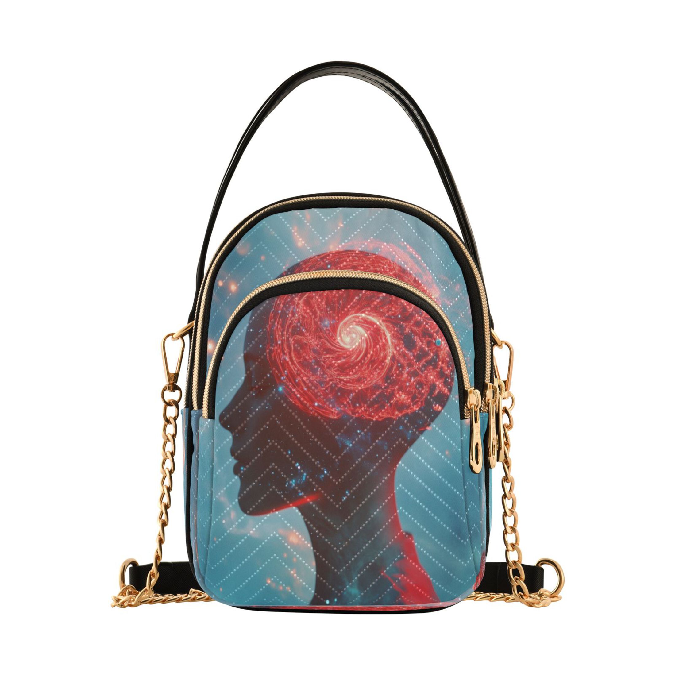 Vzayy Crossbody Handbags A Galactic Human Avatar - Walmart.com