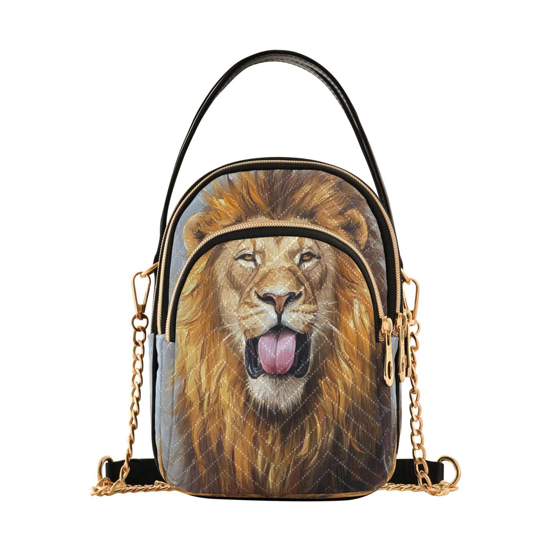 Vzayy Crossbody Handbags An African Lion - Walmart.com