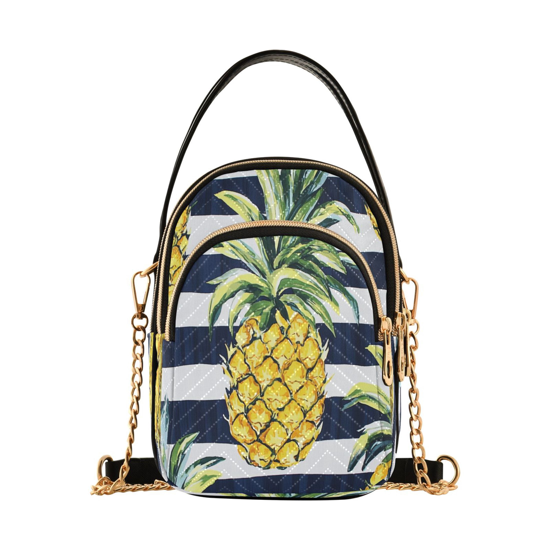 Vzayy Crossbody Handbags Two Pineapples - Walmart.com