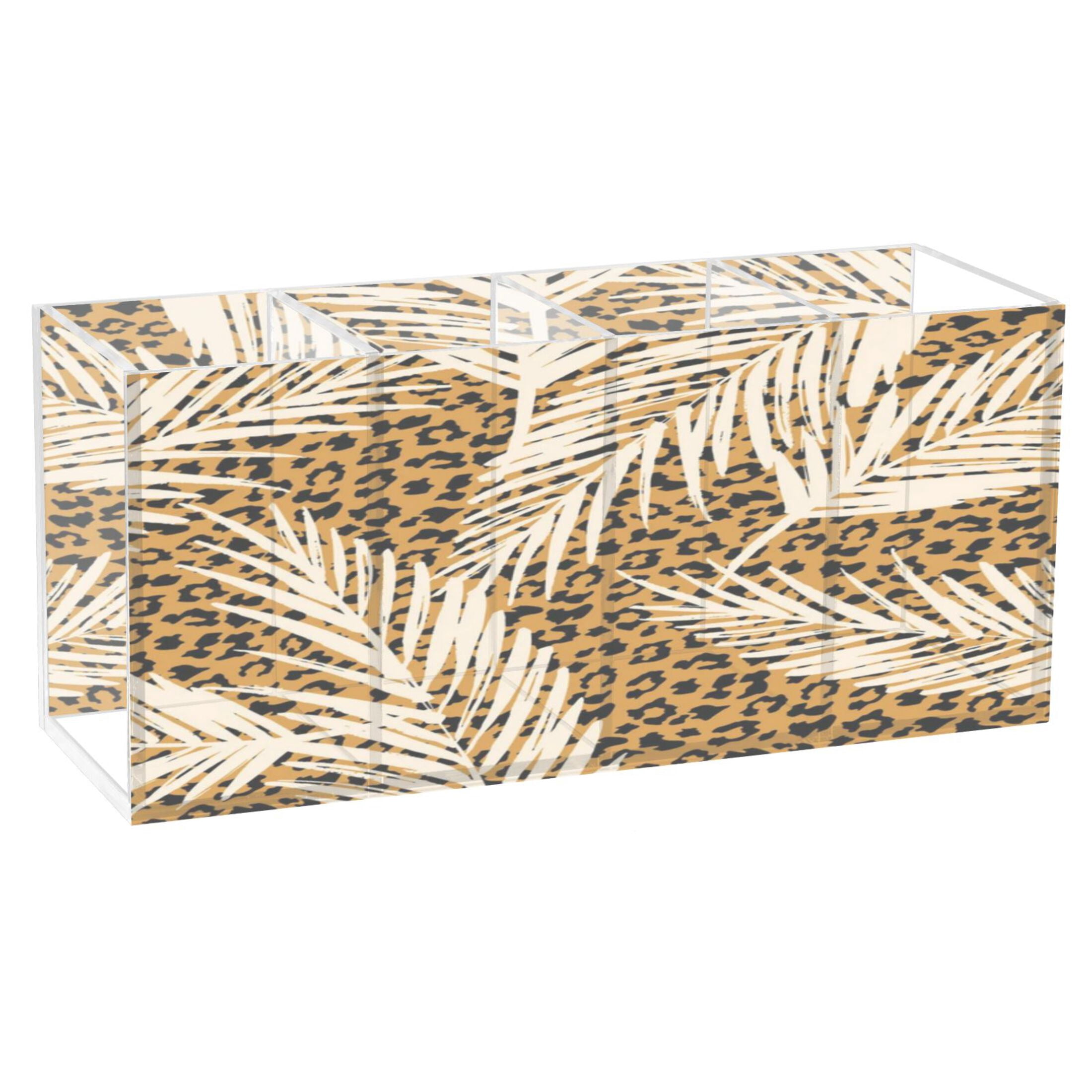 Vzayy Pen Holder 4 Grids,Personalised ,Perfect for Office,Bedroom,and ...