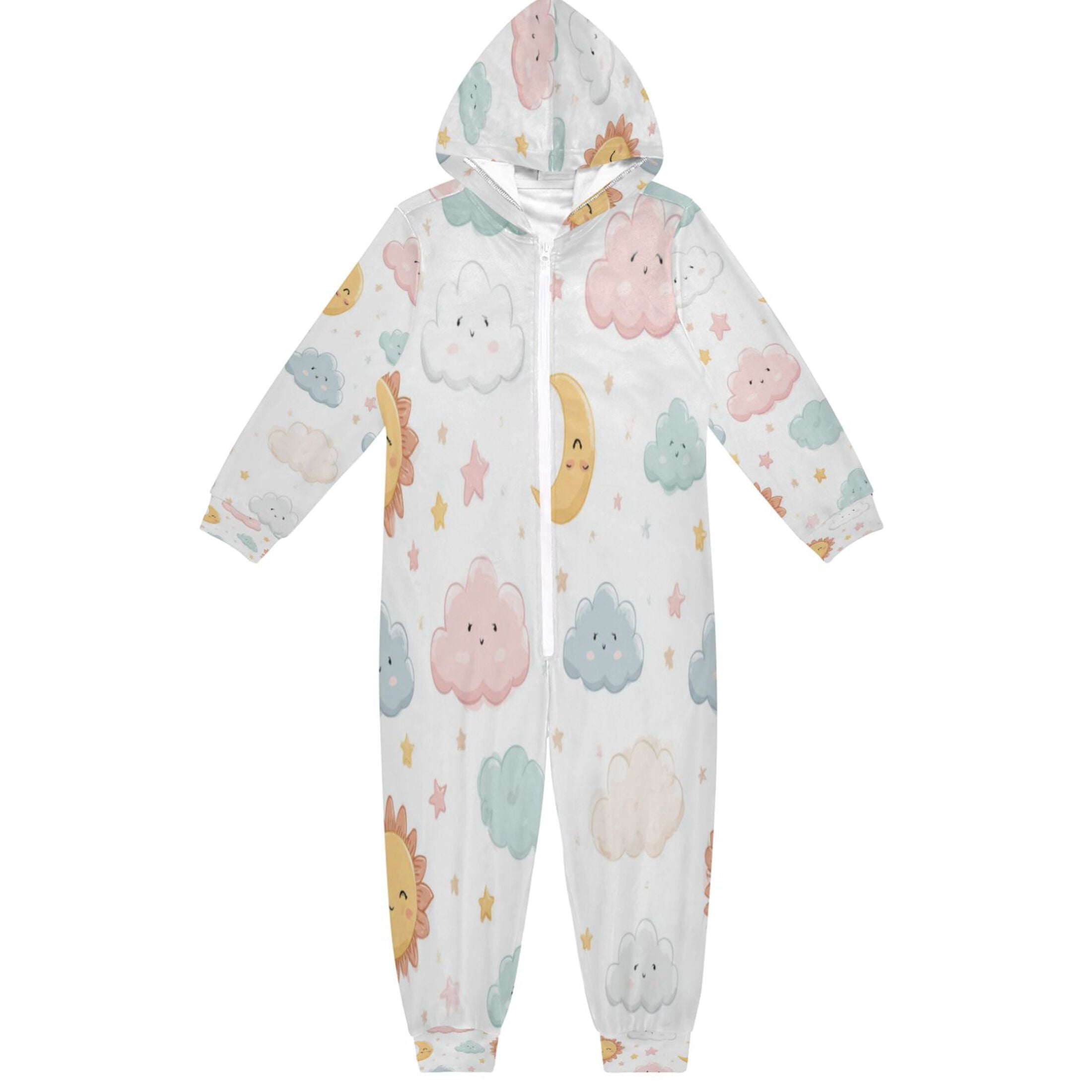 Vzayyk 4T-14Y Size Aviliable Cozy One-Piece Footless Sleeper Pajama ...