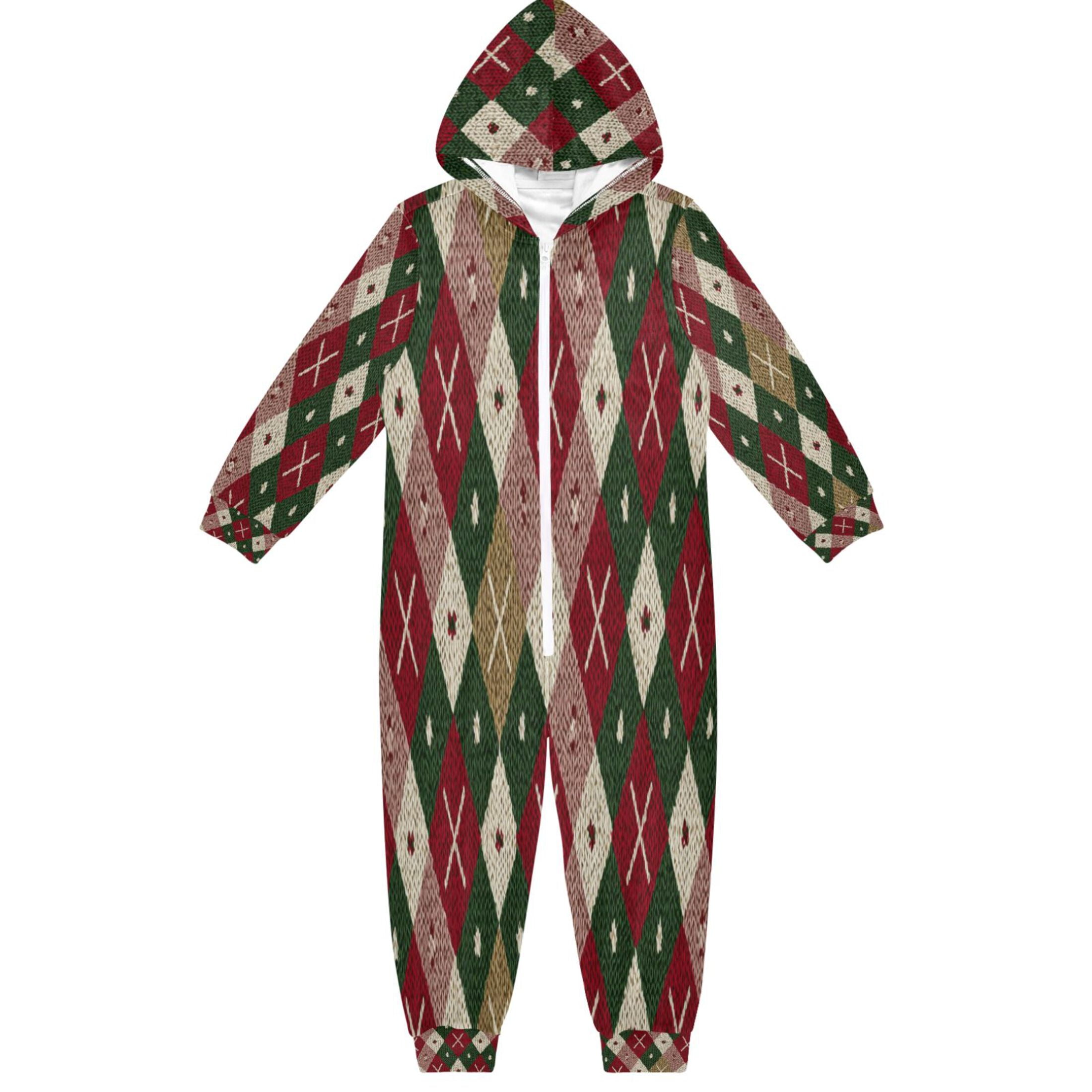 Vzayyk 4T-14Y Size Aviliable Cozy One-Piece Footless Sleeper Pajama Red ...
