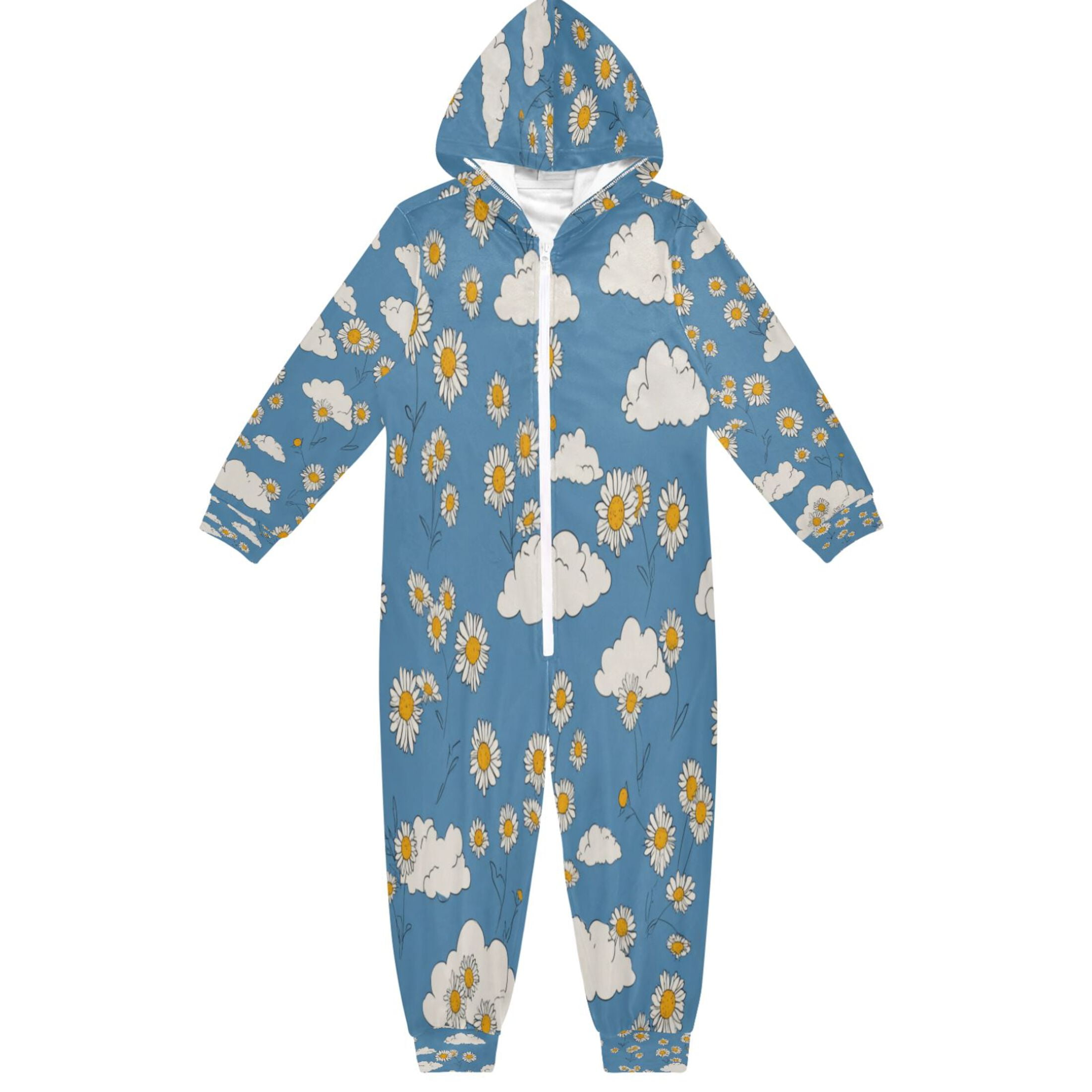 Vzayyk 4T-14Y Size Aviliable Cozy One-Piece Footless Sleeper Pajama ...