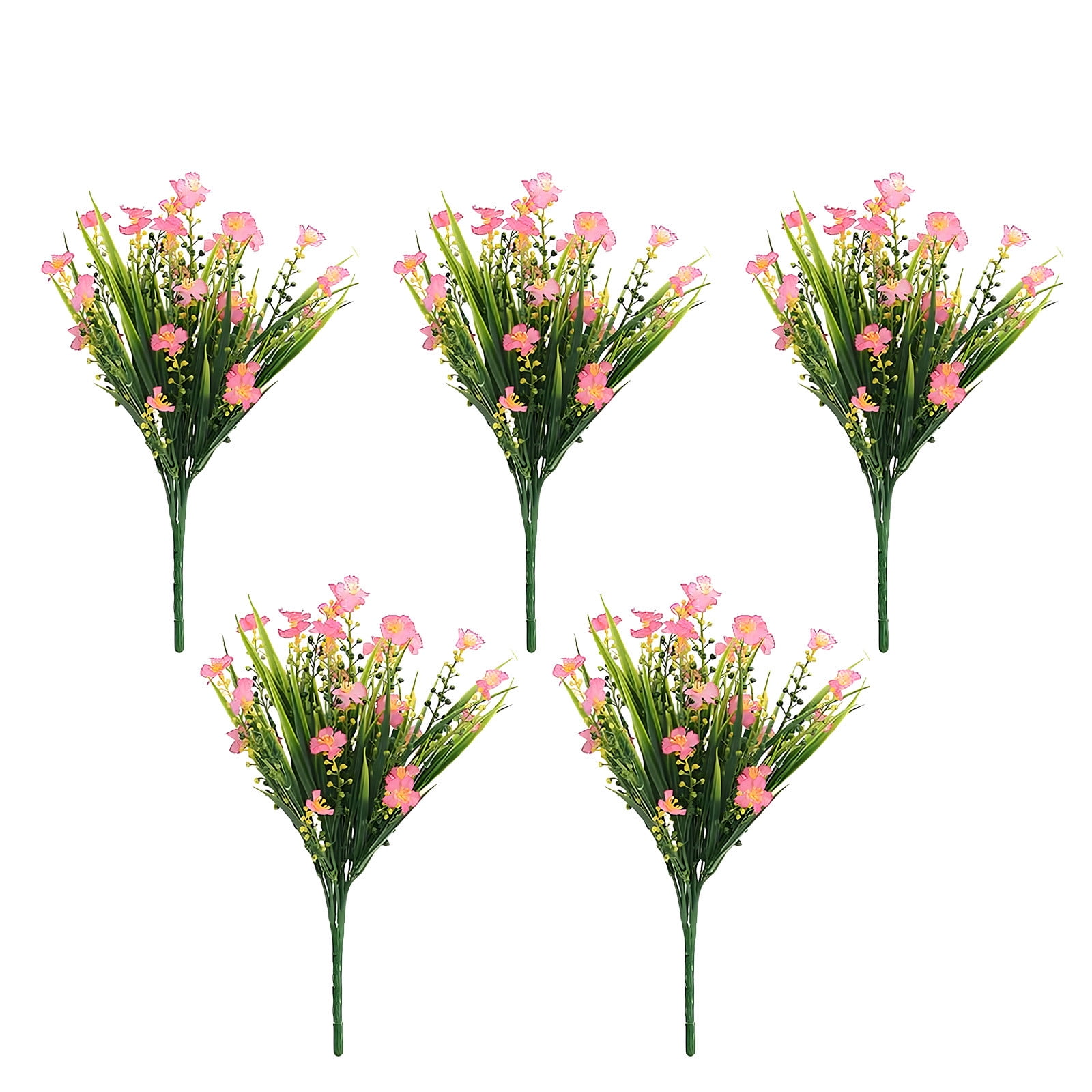 W-849 E Sunproof Artificial Floral Stems Fake Plants For Terrace ...