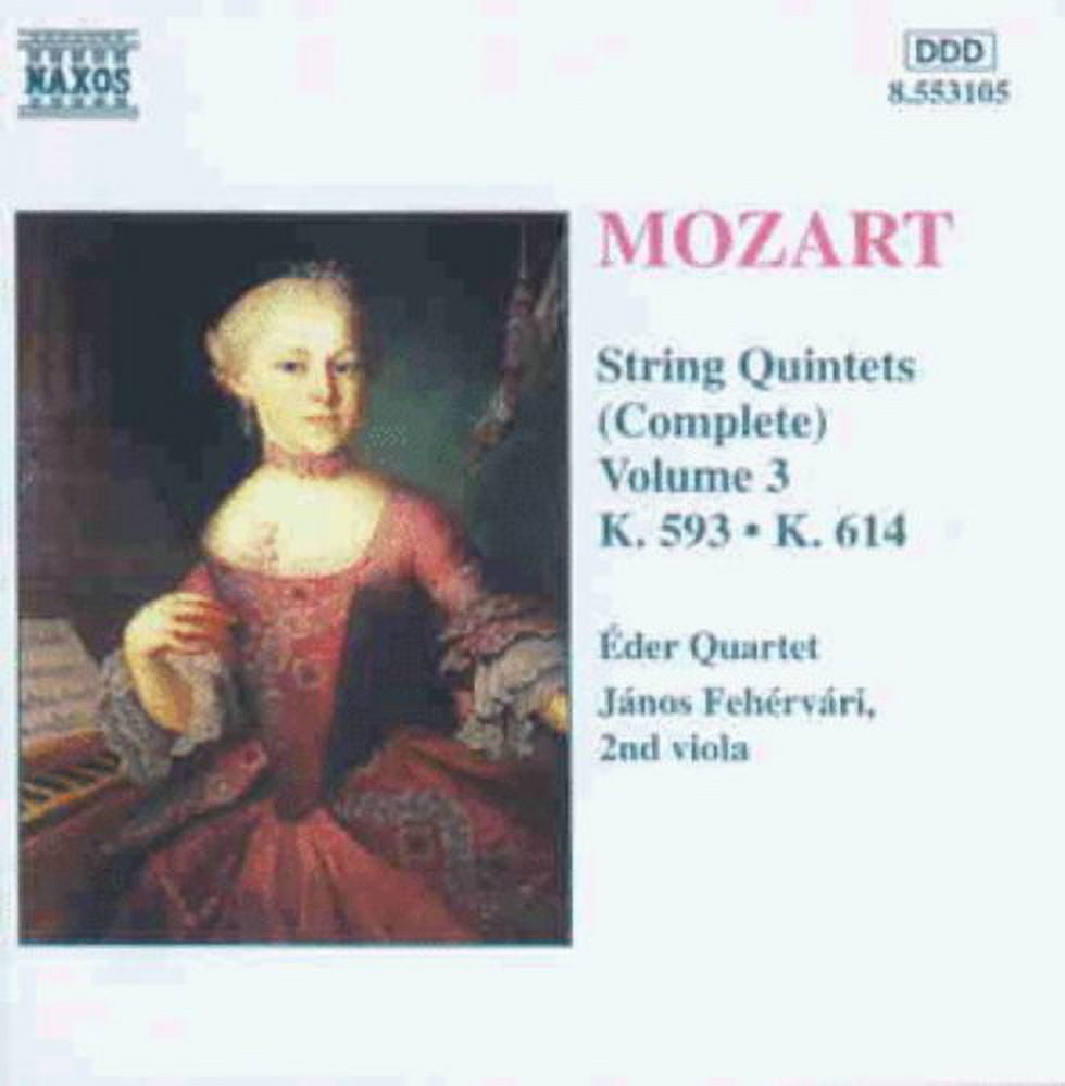 W.A. Mozart - Complete String Quintets 3 - Music & Performance - CD ...