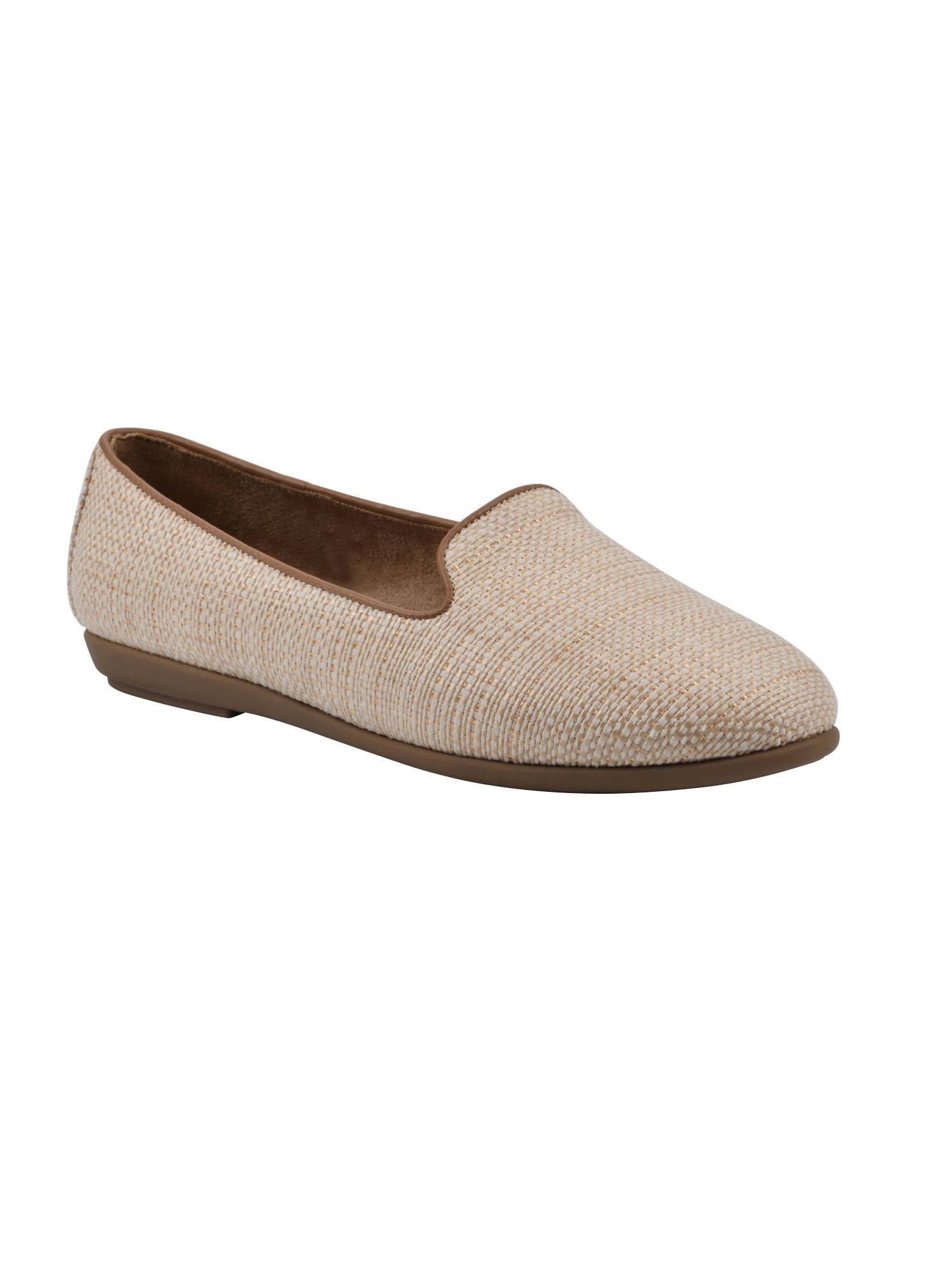 Aerosoles Women's Raffia Comfort Loafer, Wide Width - Walmart.com