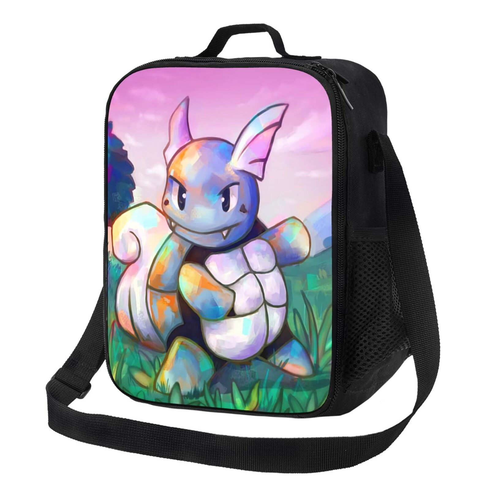 W-Artortle Lunch Bag, Insulated Lunch Box, Reusable With Side Pockets ...