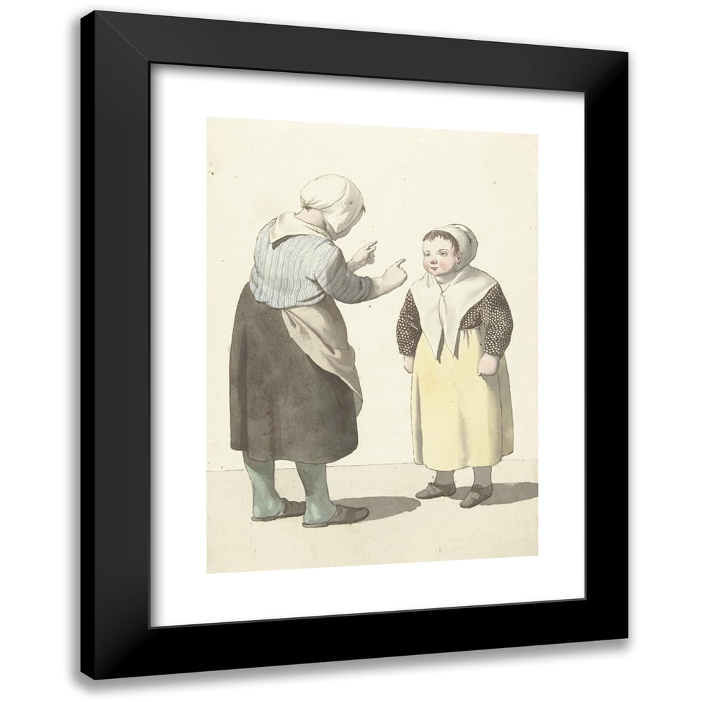 W. Barthautz 11x14 Black Modern Framed Museum Art Print Titled - Two ...
