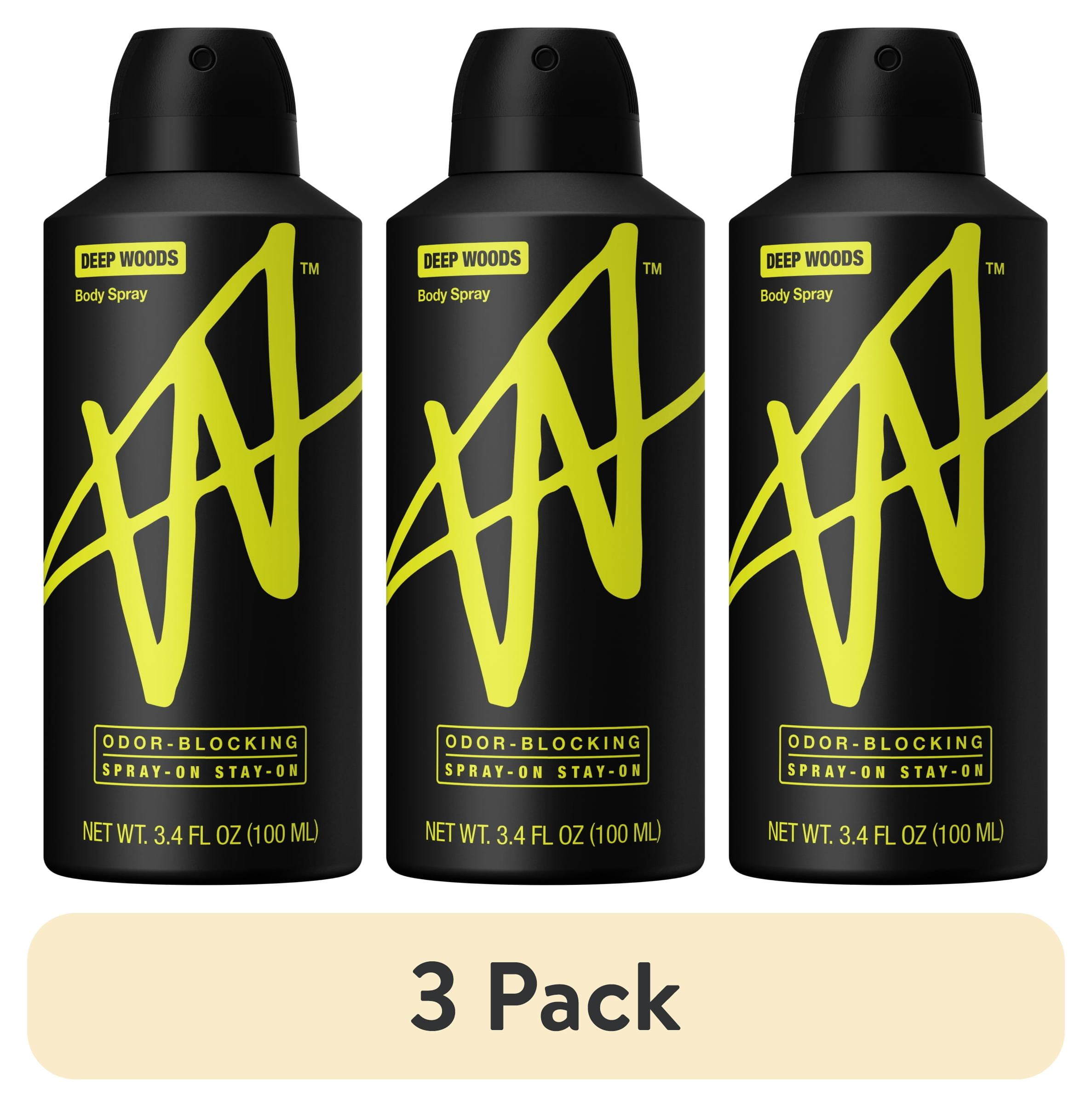 (3 pack) W By Jake Paul Body Spray - Odor Blocking - Long Lasting ...