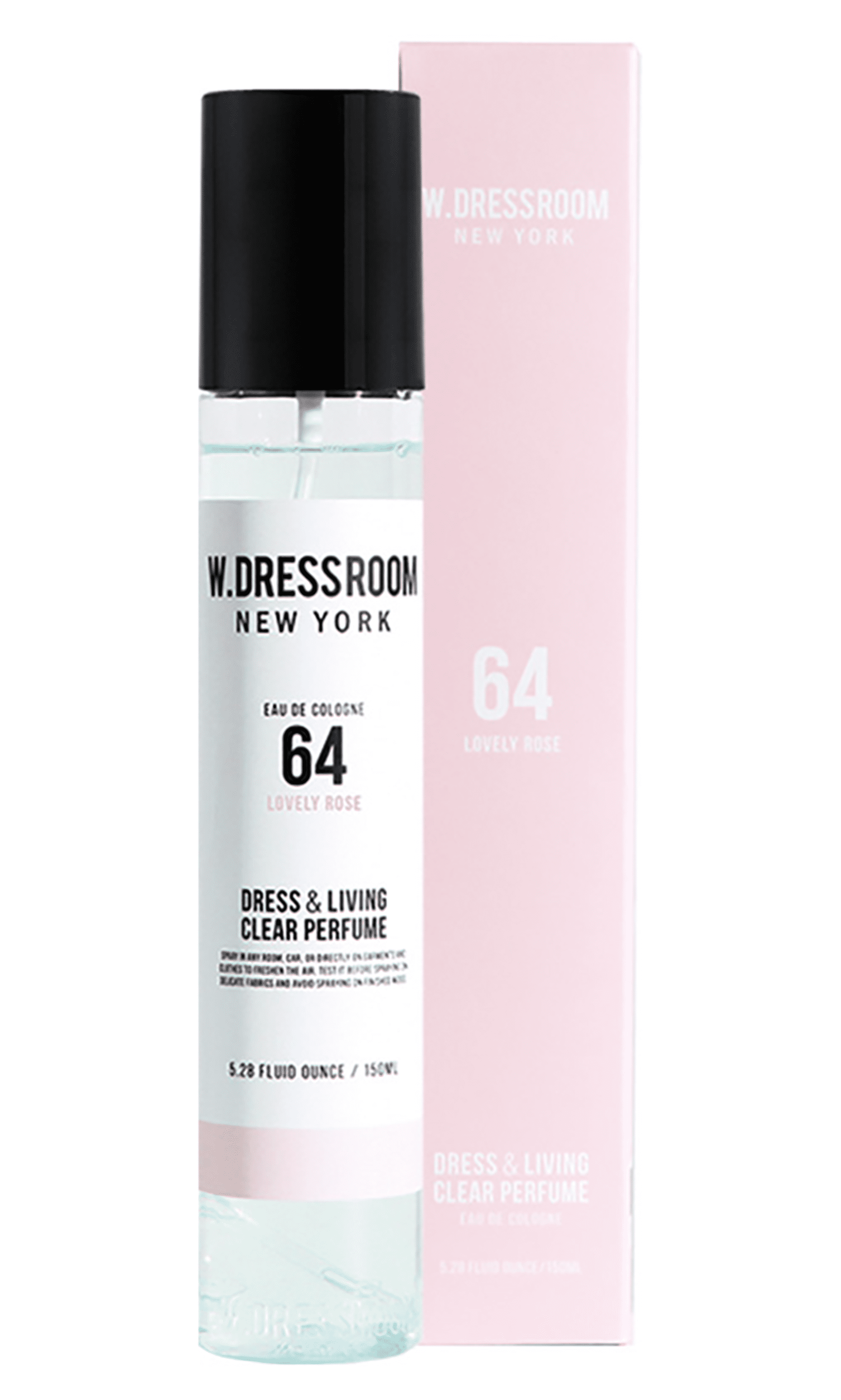W.Dressroom No.64 Lovely Rose Dress & Living Clear Perfume (5.28 oz ...