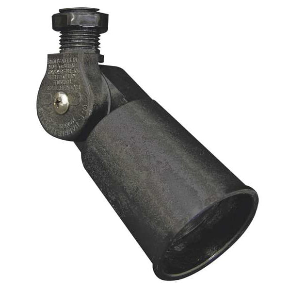 W F Harris Lighting Lampholder,INC,Surface Mnt,Black,1 Head 150-BK ...