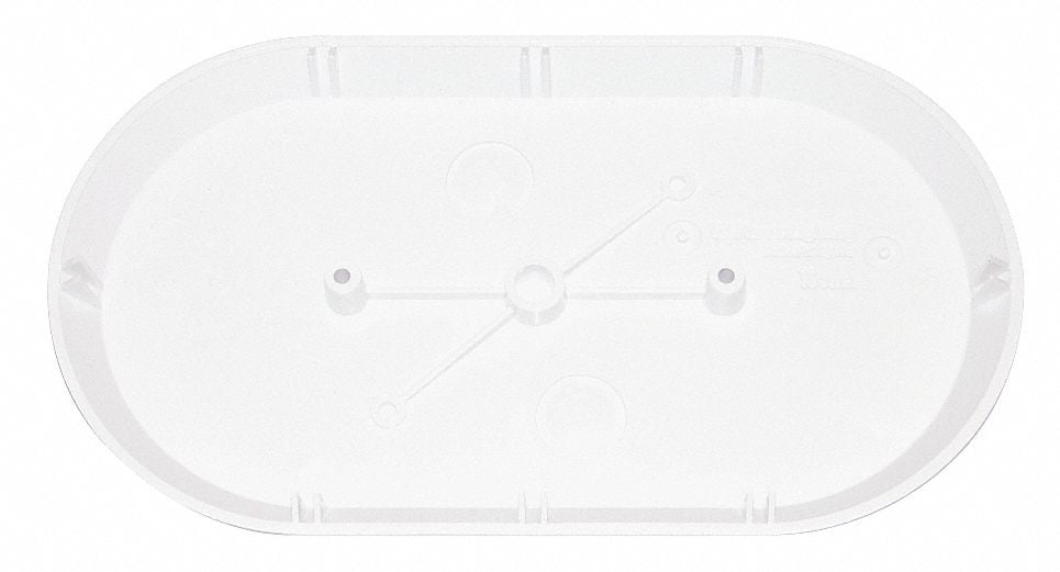 W F Harris Lighting Surface Mount Wiring Box,White,9" L 2-BW - Walmart.com