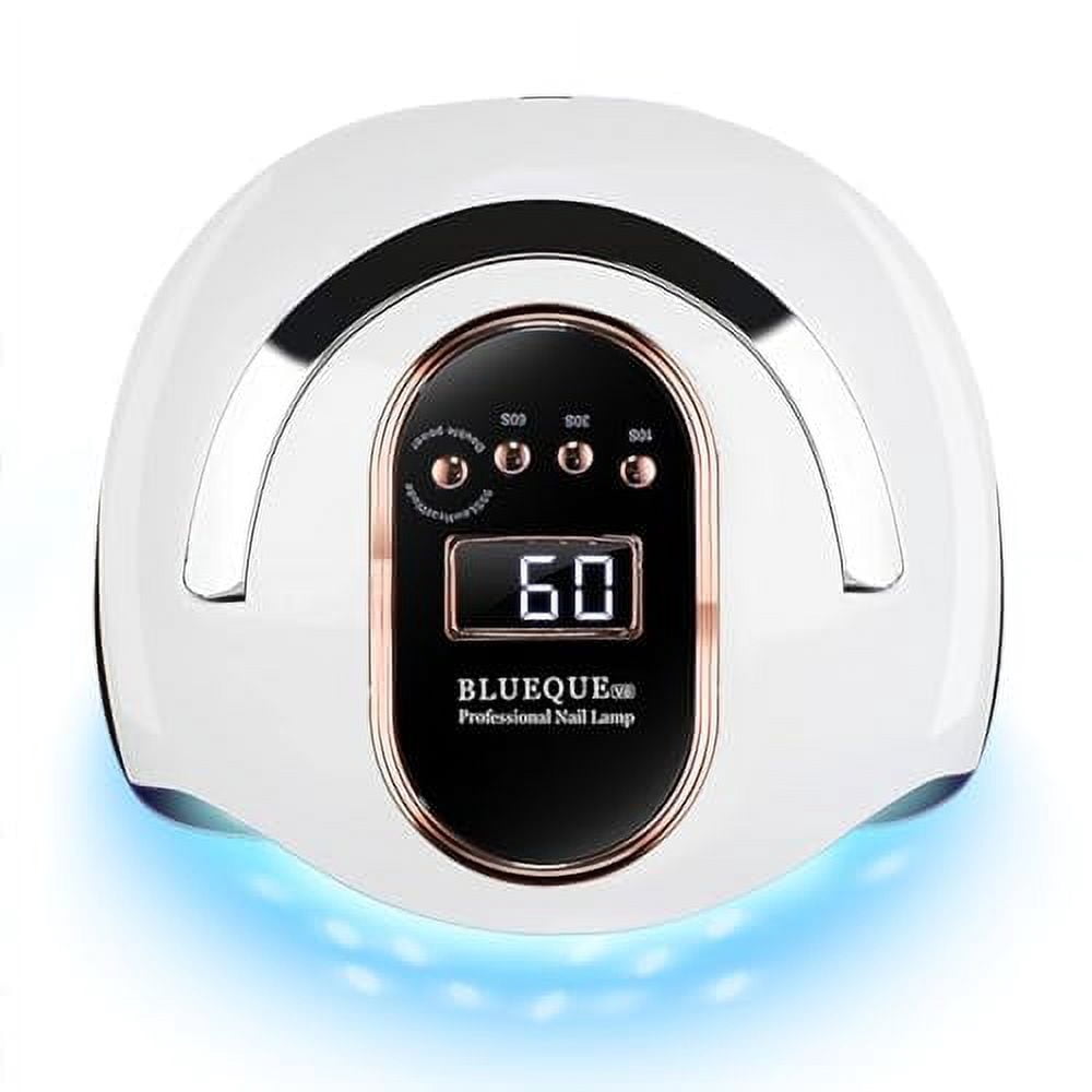 W&H UV LED Nail Dryer 168W Faster Gel Nail Curing Lamp for Gel Polish ...