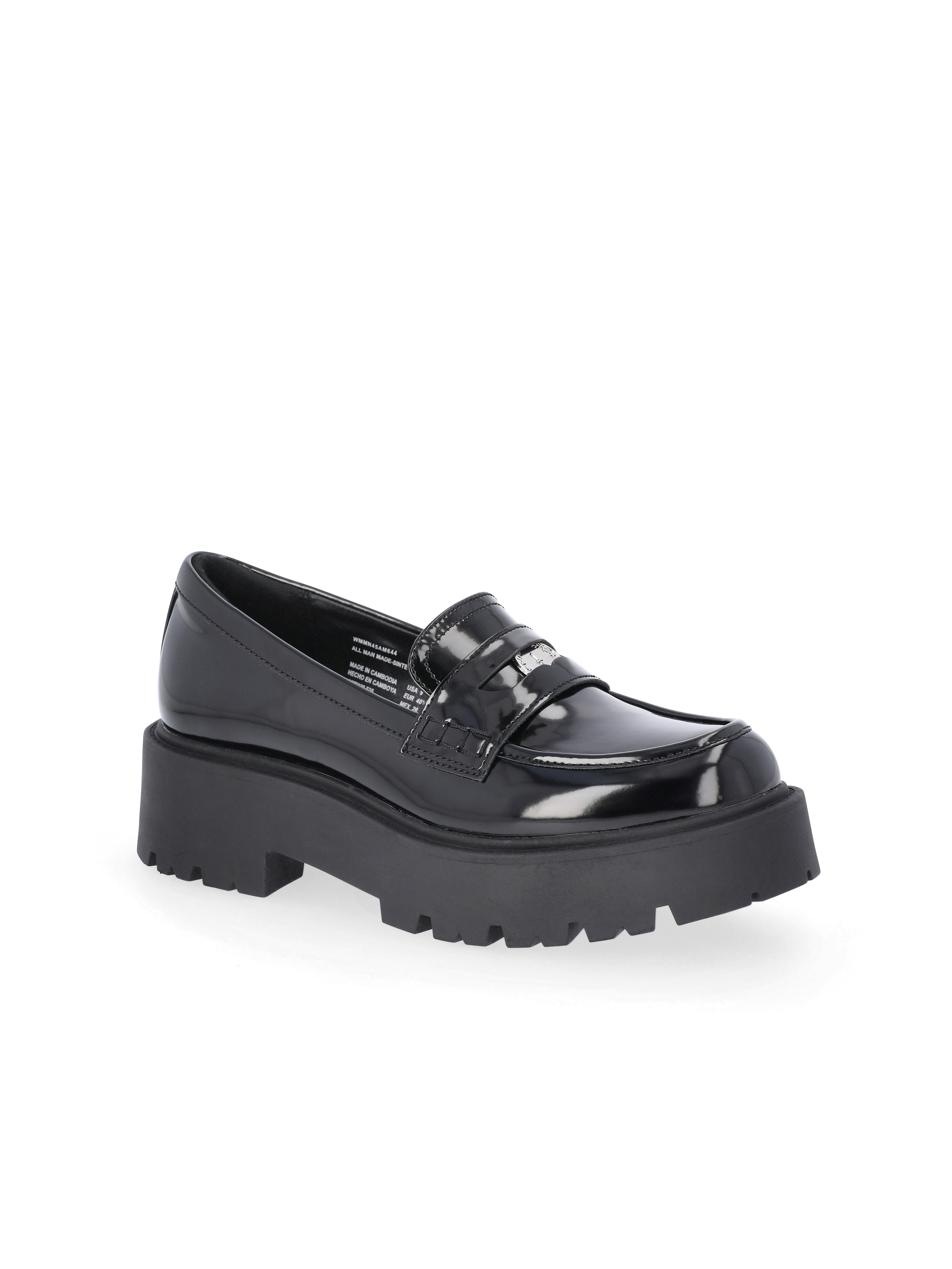 Madden NYC Women's Platform Lug Sole Coin Loafers - Walmart.com