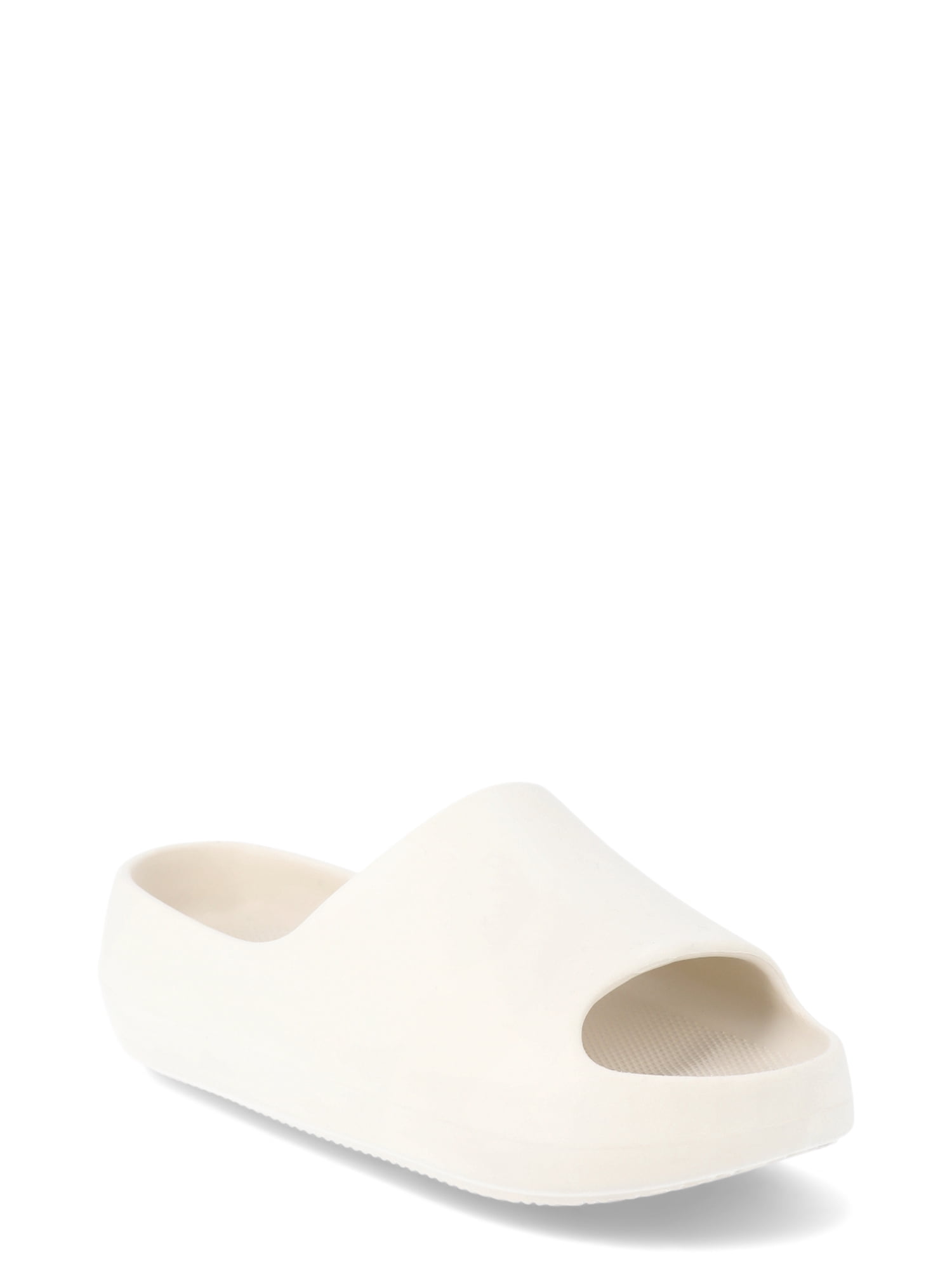 No Boundaries Women's Platform Comfort Slide Sandals - Walmart.com