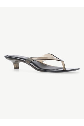 Thong Kitten Heel Sandal
