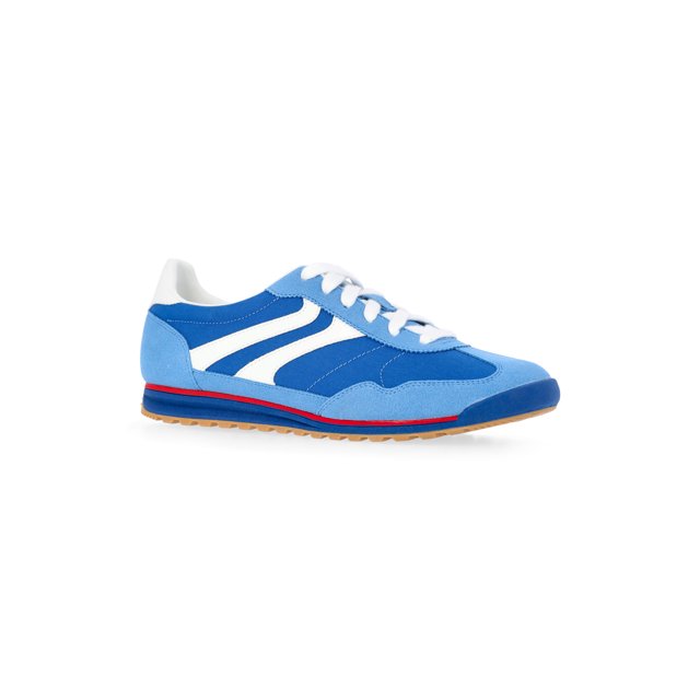 No Boundaries Retro Lace-Up Sneakers, Women's - Walmart Business Supplies
