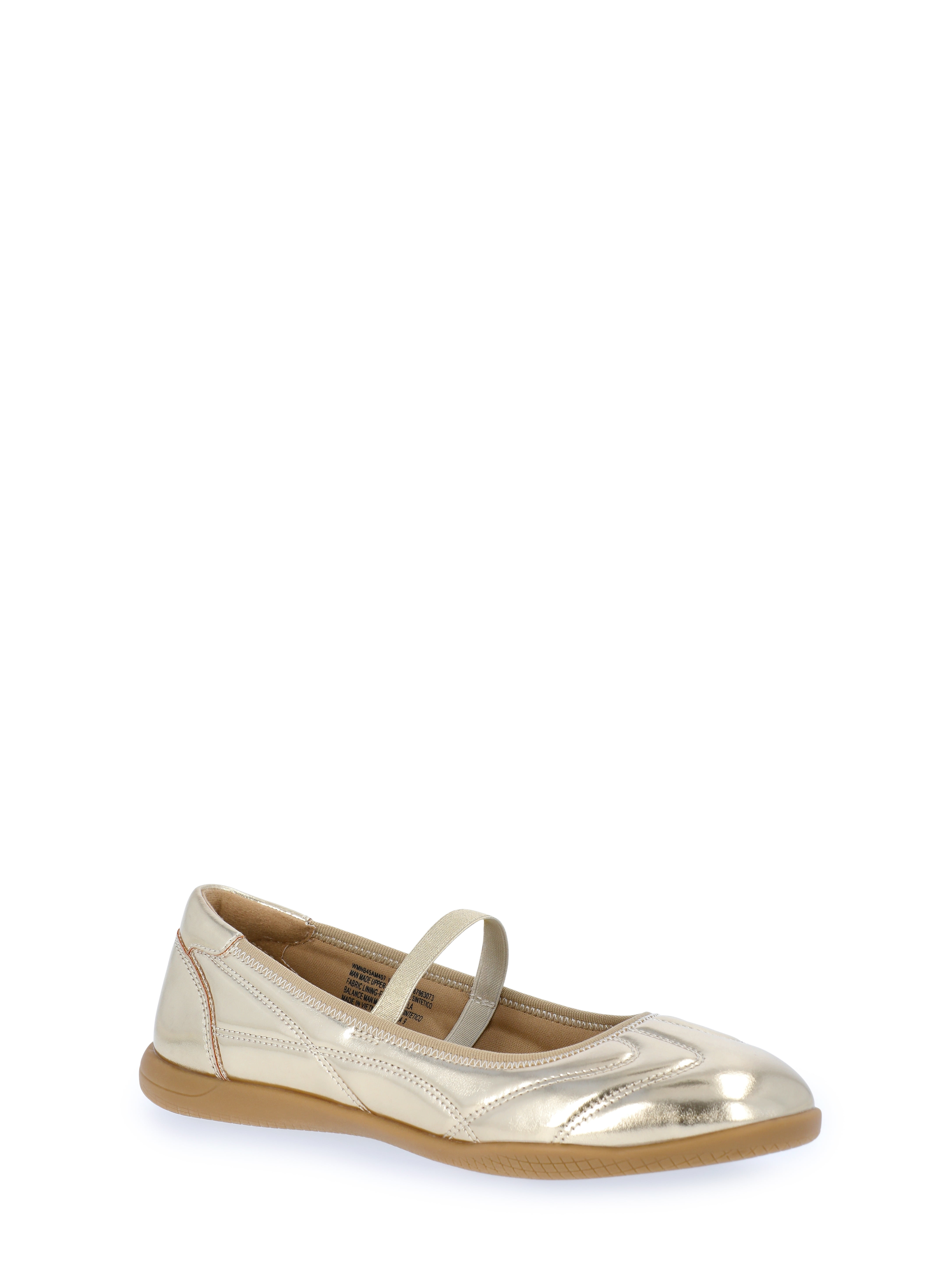 No Boundaries Women's Sporty Mary Jane Flats - Walmart.com