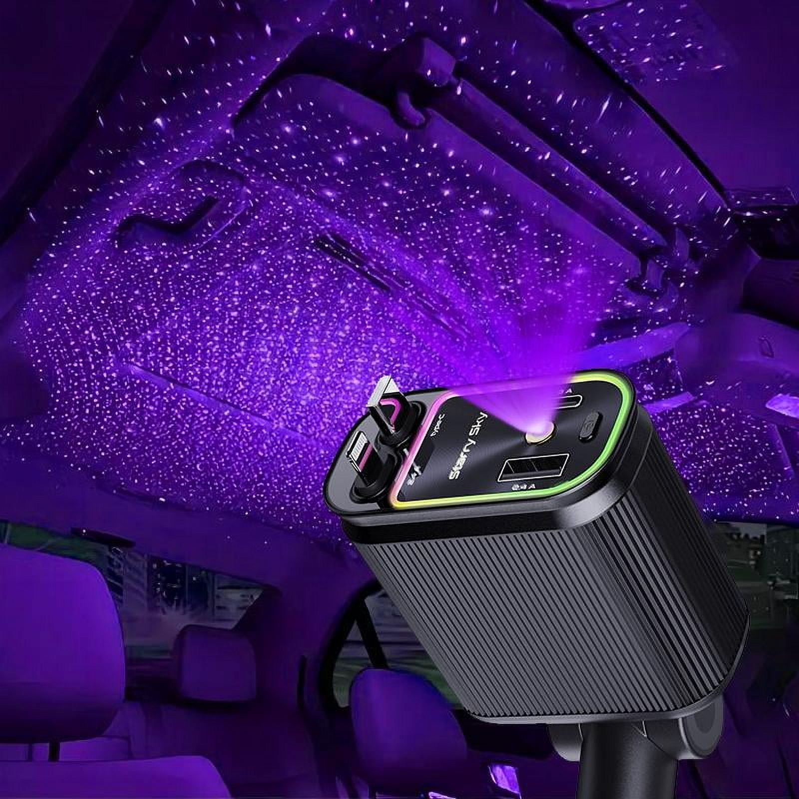 W&O Aromatic Starlight In Car Roof Retractable Car Charger with ...