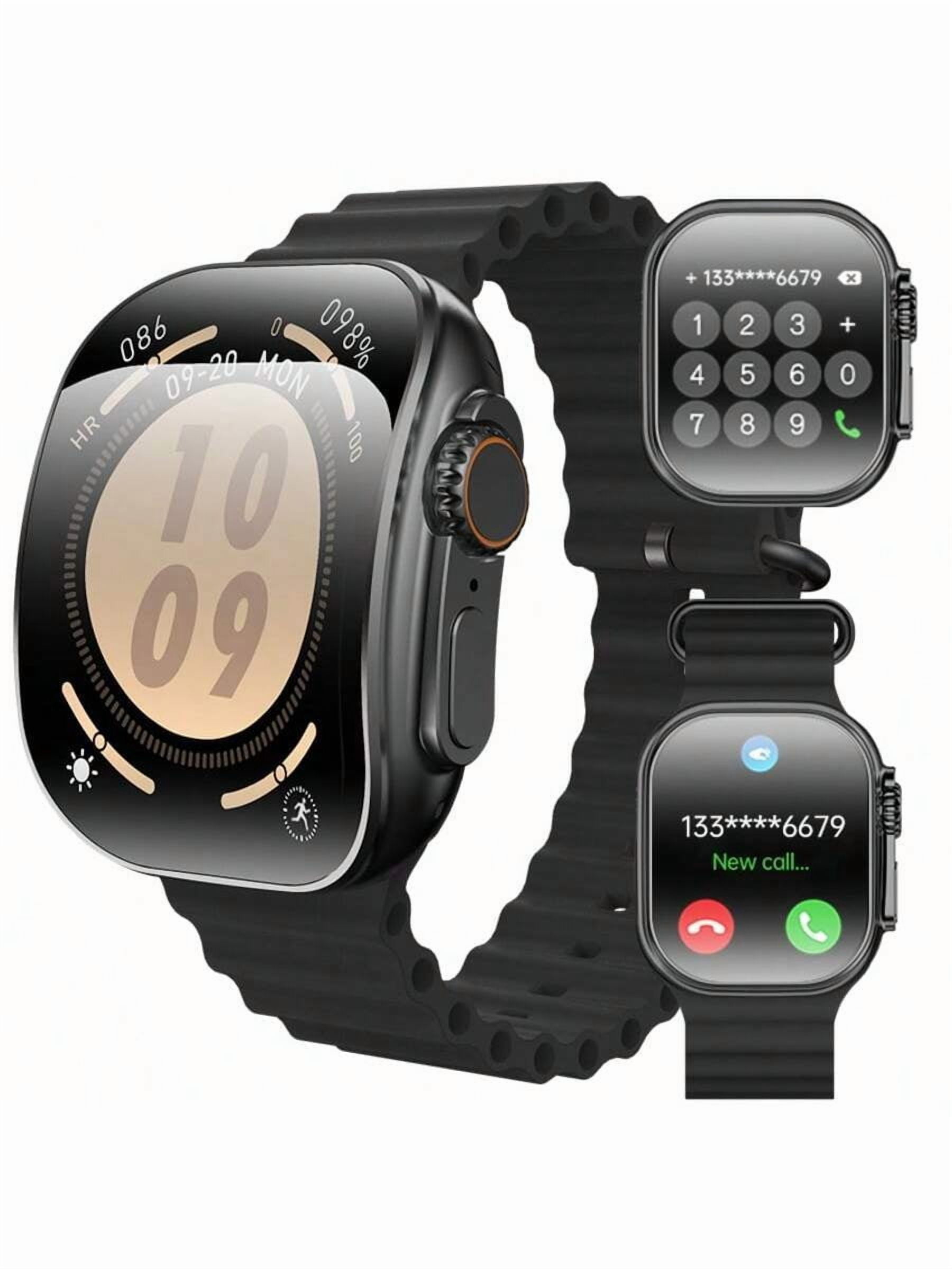 W&O Smartwatch ( Answer/Make Call ), 2.01" Smartwatch For Women/Men ...