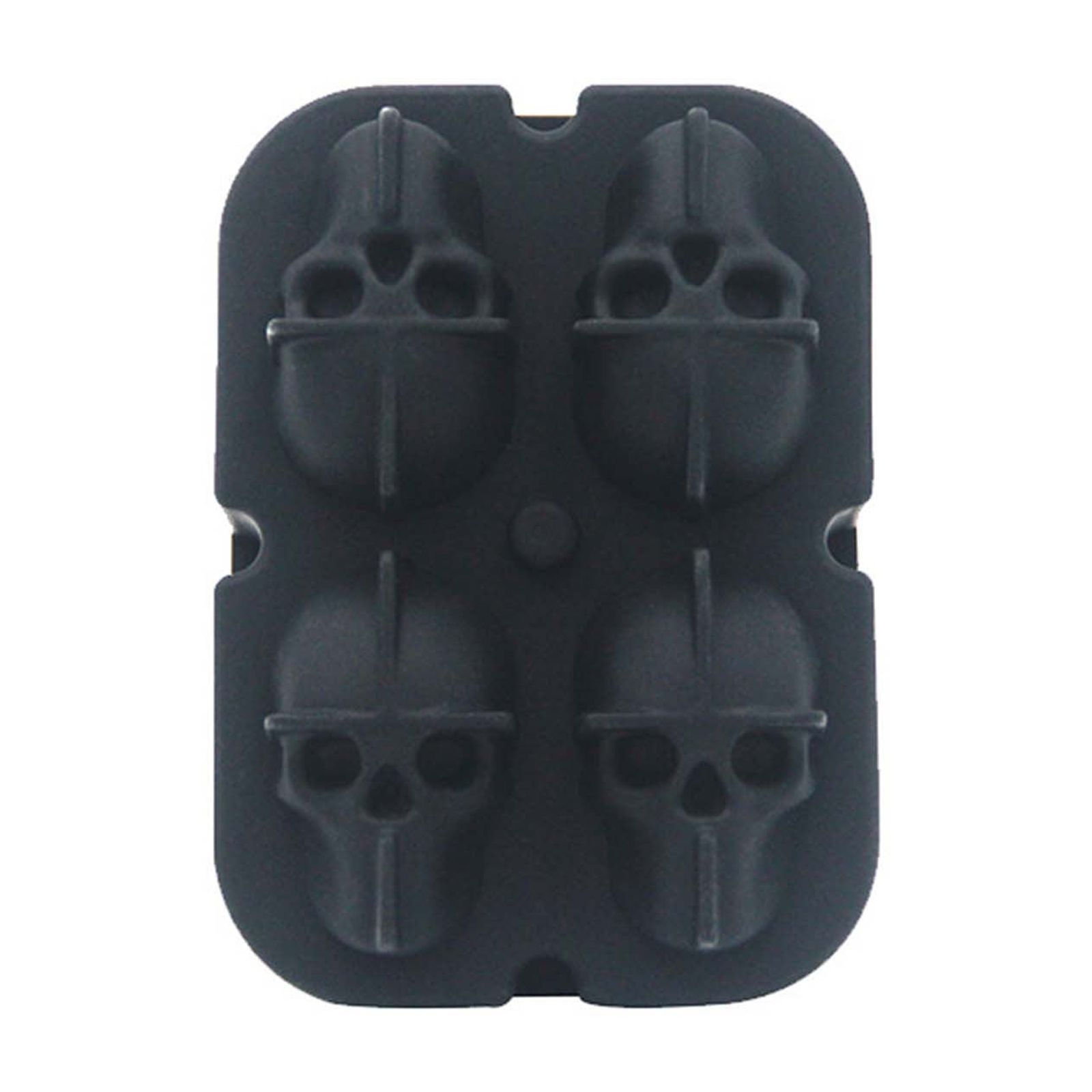 W & P Cup Cubes Freezer Tray Silicone Head Shaped Ice Tray Bar Ice Cube ...