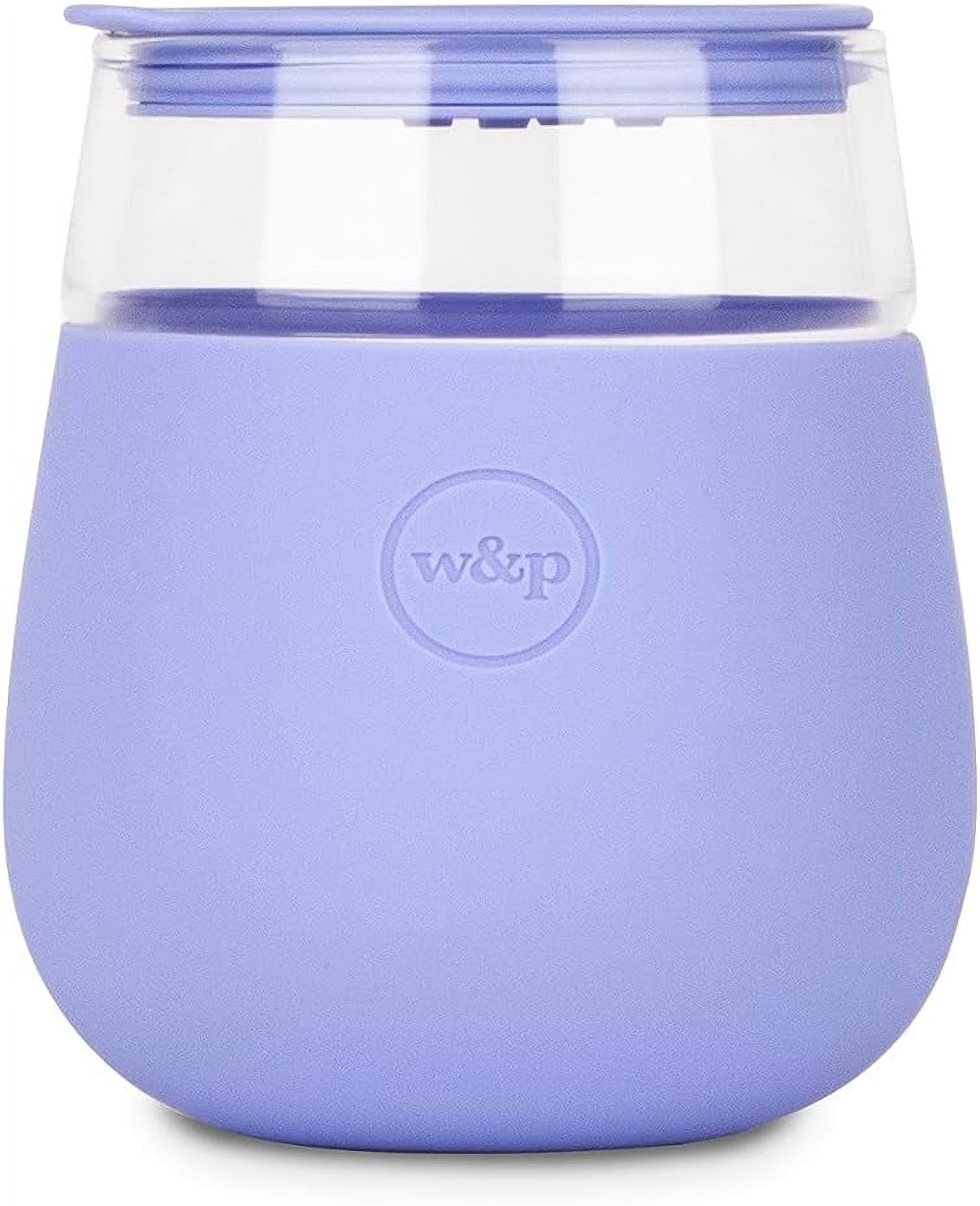 W&P Porter Portable Wine Cocktail Glass with Protective Silicone Sleeve ...