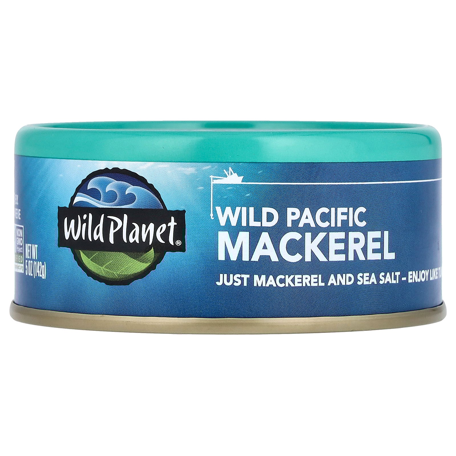 Wild Planet Wild Pacific Mackerel, 5 oz (142 g) - Walmart.com