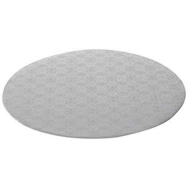 W PACKAGING WPWDW8W 8" White Double Wall Wrap Around/Fold Over Cake Pad ...