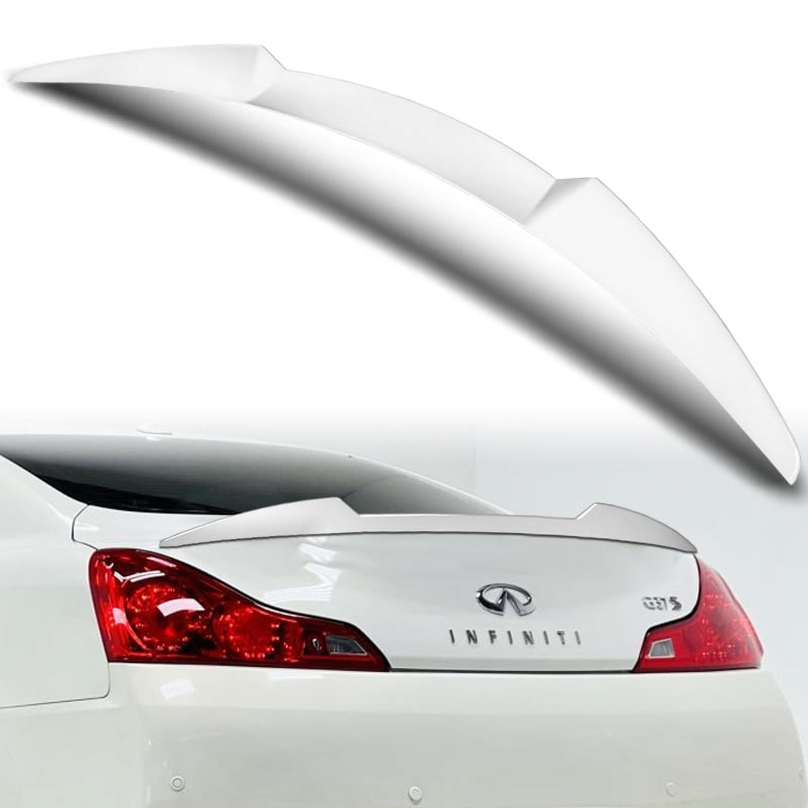 W-Power For 2008-2013 Infiniti G37 Coupe Pearl White V-Style Trunk ...