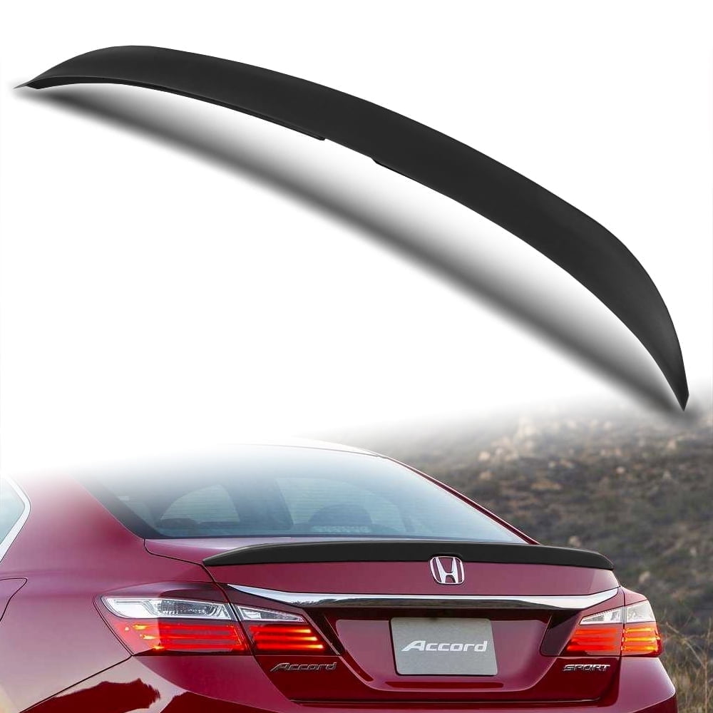 W-Power For 2013-2017 Honda Accord Sedan Black Duckbill Rear Trunk ...