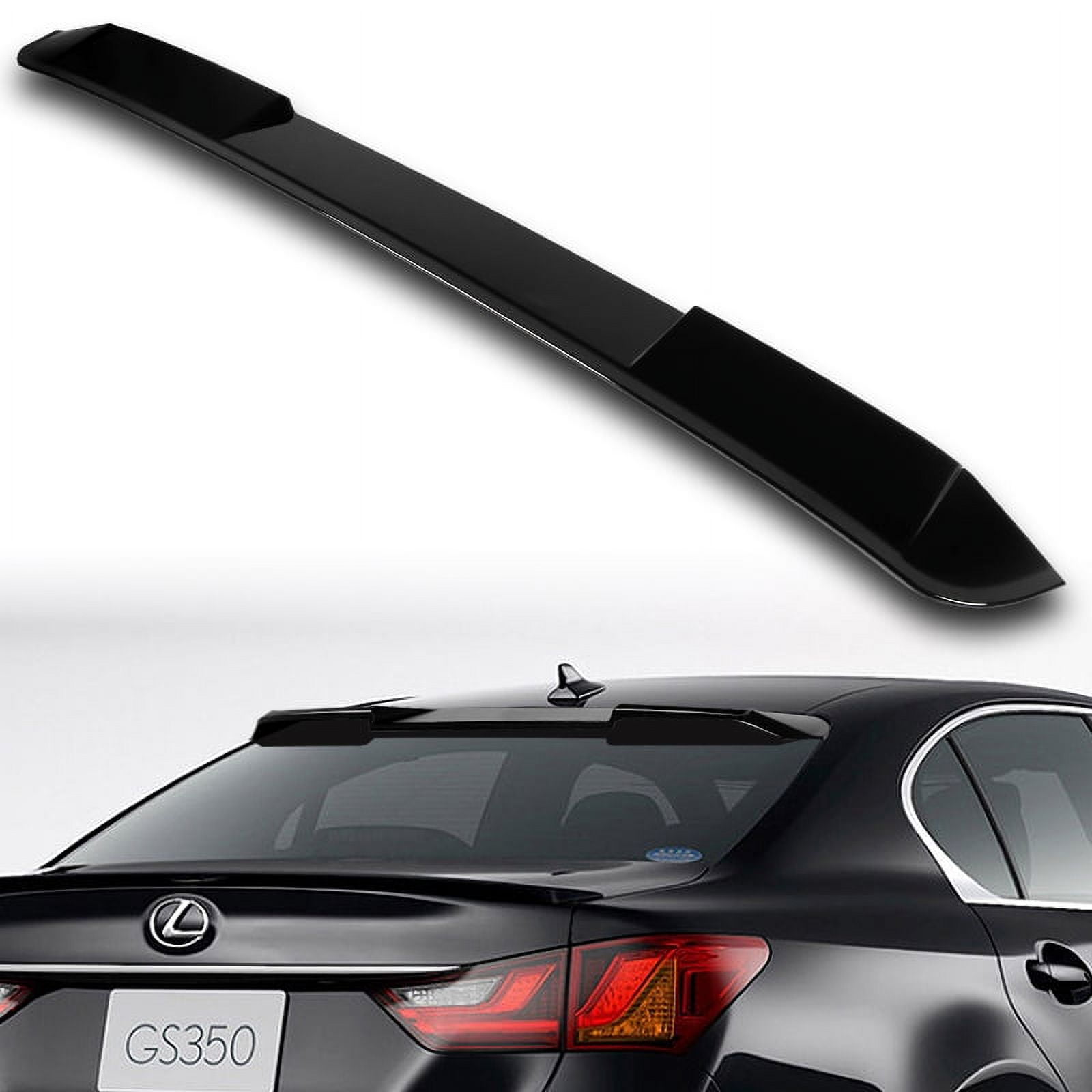 W-Power For 2013-2020 Lexus GS350 GS450 Sedan Pearl Black Rear Roof ...