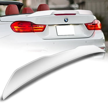 W-Power For 2014-2020 BMW 4-Series F32 Coupe Pearl Black Trunk Spoiler ...
