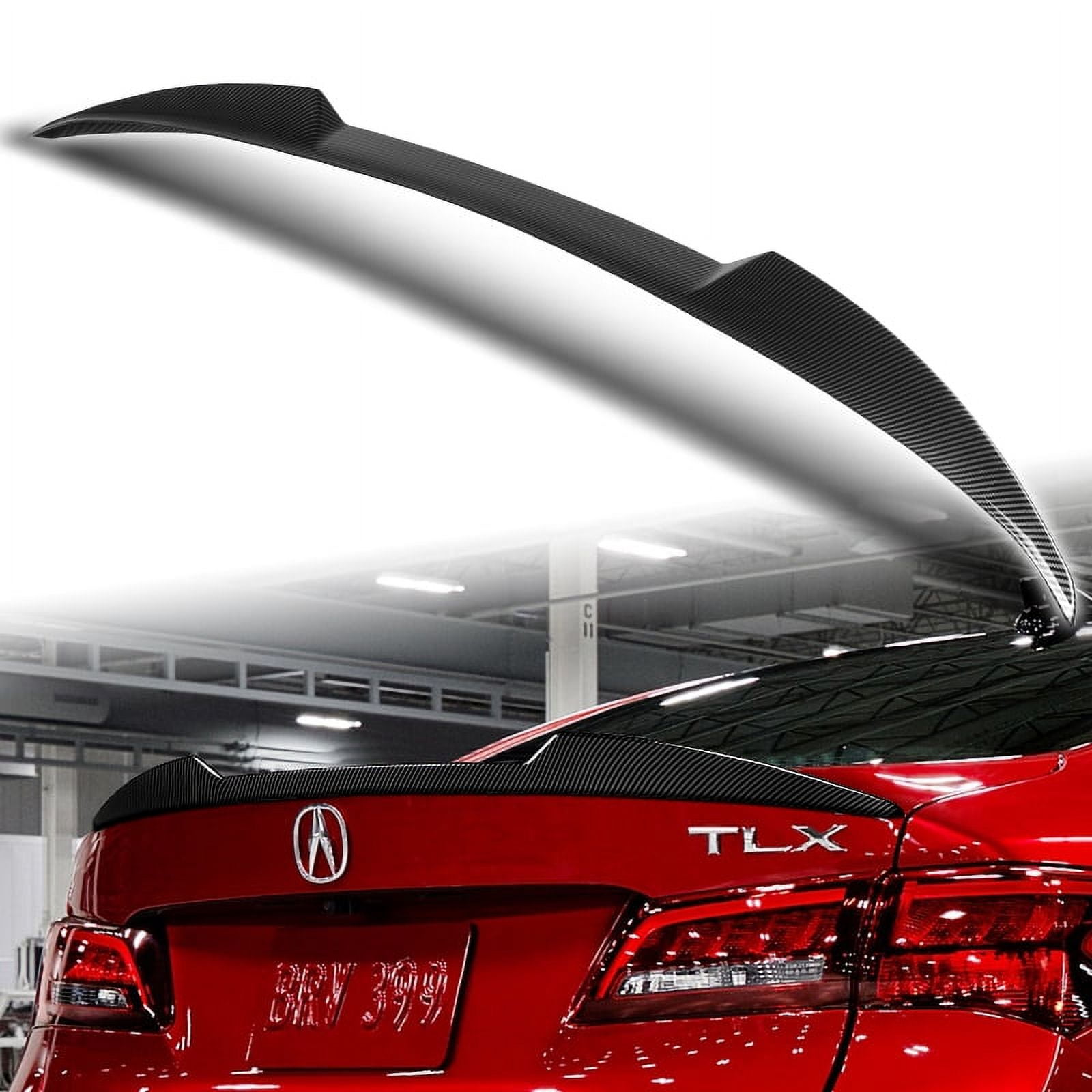 W-Power For 2015-2020 Acura TLX Carbon Painted Trunk Duckbill Spoiler V ...