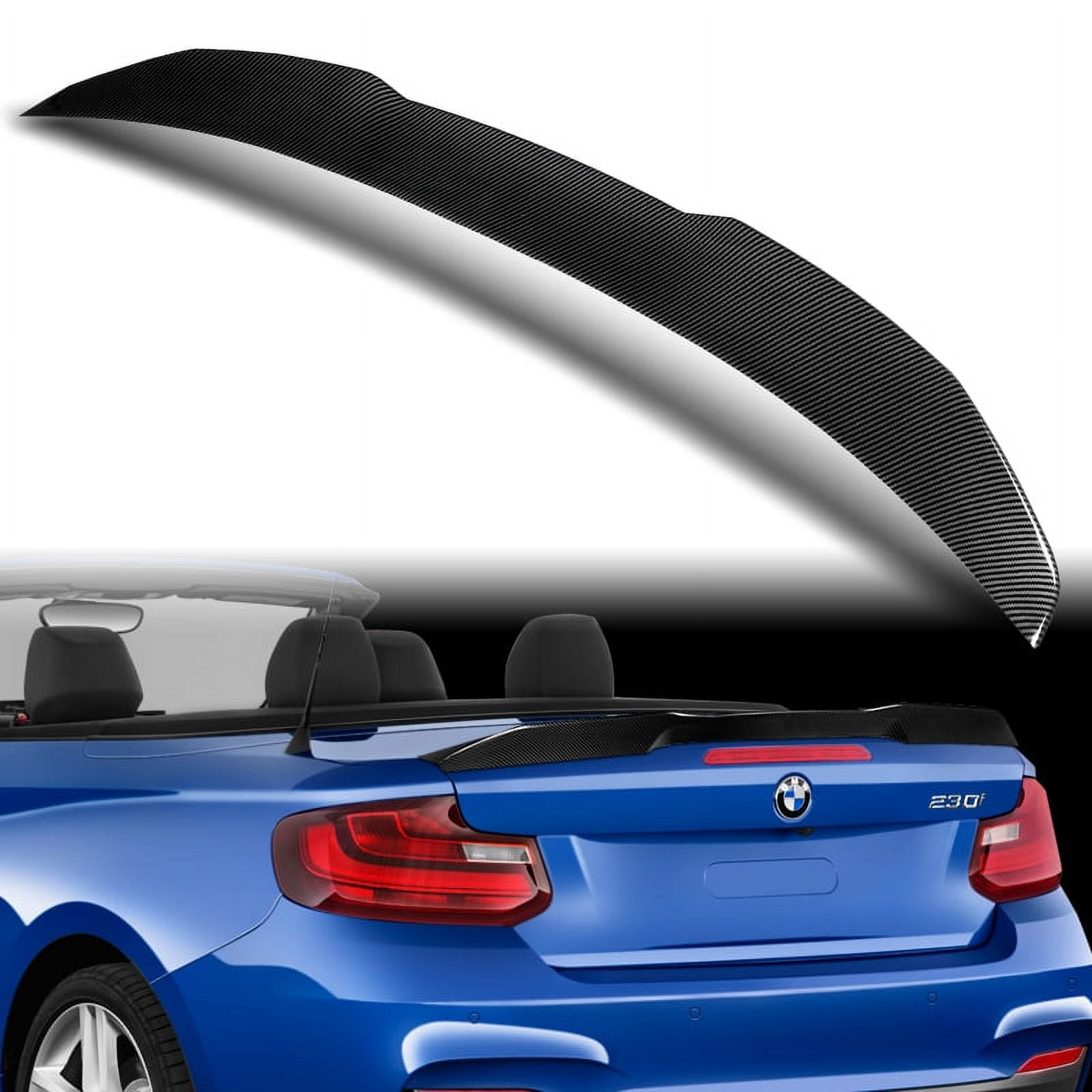 W-Power For 2015-2021 BMW 2-Series F23 Convertible Carbon Painted Trunk ...