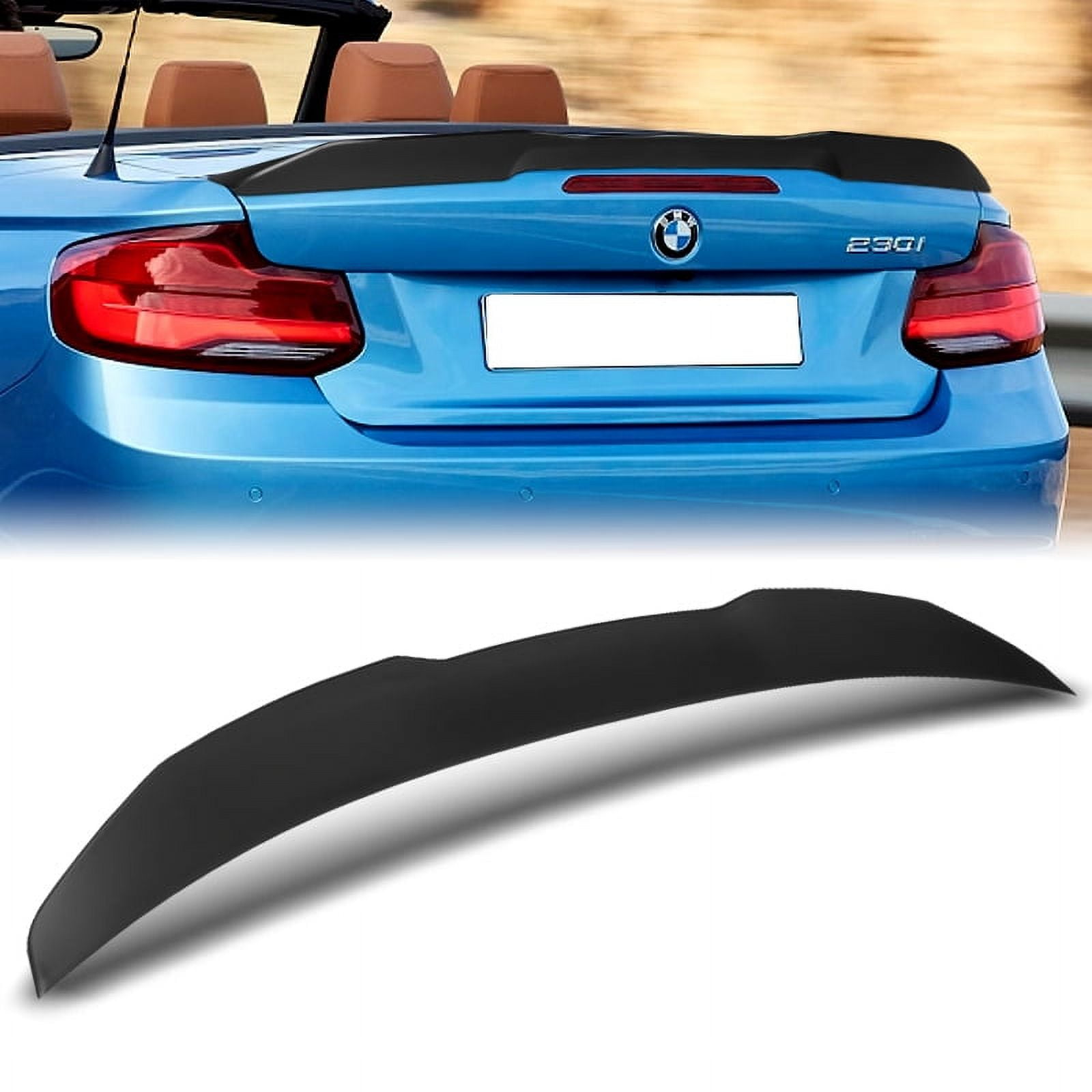 W-Power For 2015-2021 BMW 2-Series F23 Convertible Primer Black Trunk ...