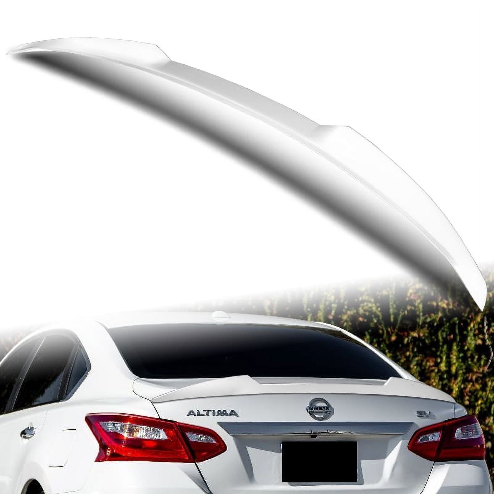 W-Power For 2016-2018 Nissan Altima Sedan Pearl White V-Style Trunk ...