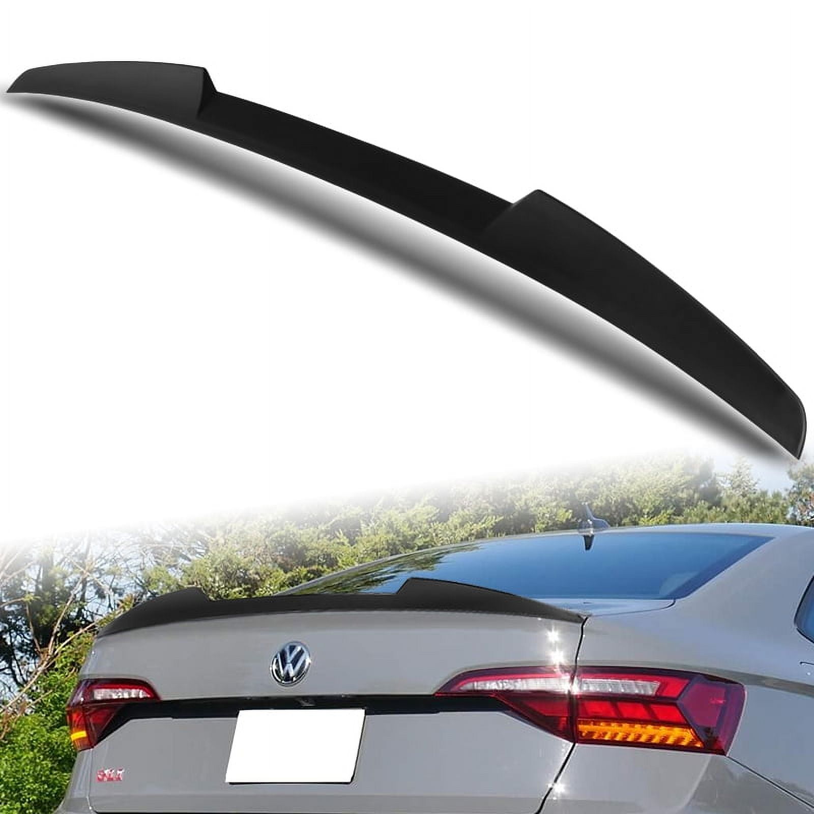 W-Power For 2019-2022 Volkswagen Jetta MK7 Matt Black V-Style Trunk ...
