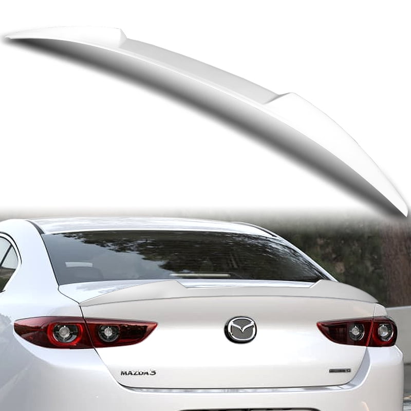 W-Power For 2019-2023 Mazda 3 Sedan Pearl White V-Style Trunk Lid ...