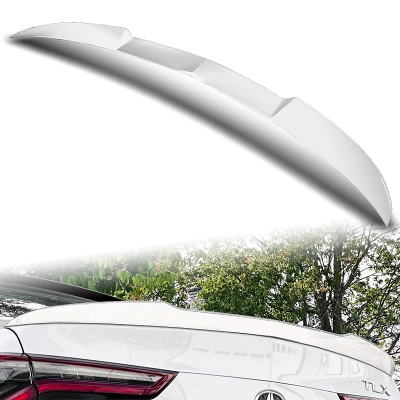 W-Power For 2021-2024 Acura TLX Pearl White V-Style Trunk Duckbill ...
