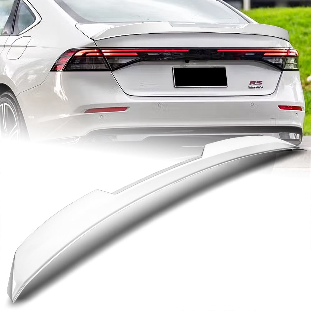 W-Power For 2023-2026 Honda Accord Sedan Pearl White Duckbill Rear ...