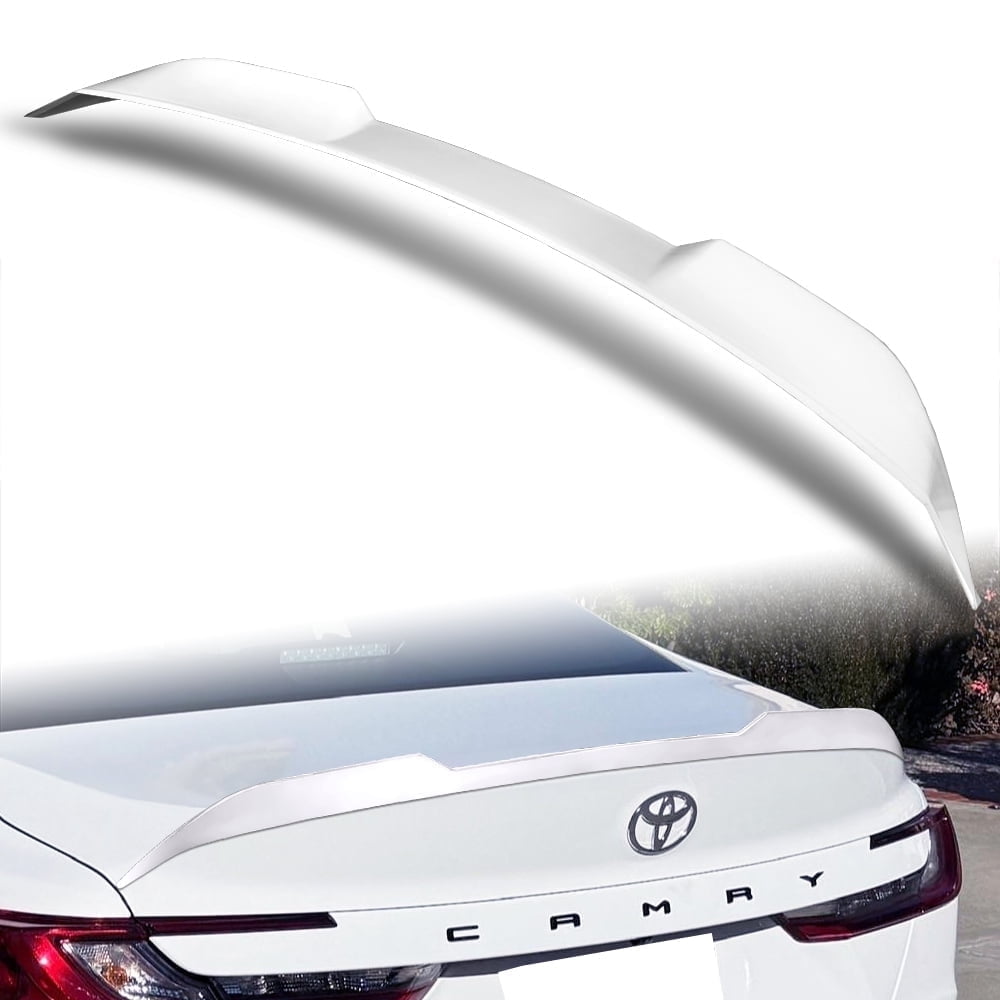 W-Power For 2025-2027 Toyota Camry Pearl White Rear Trunk Spoiler Wing ...