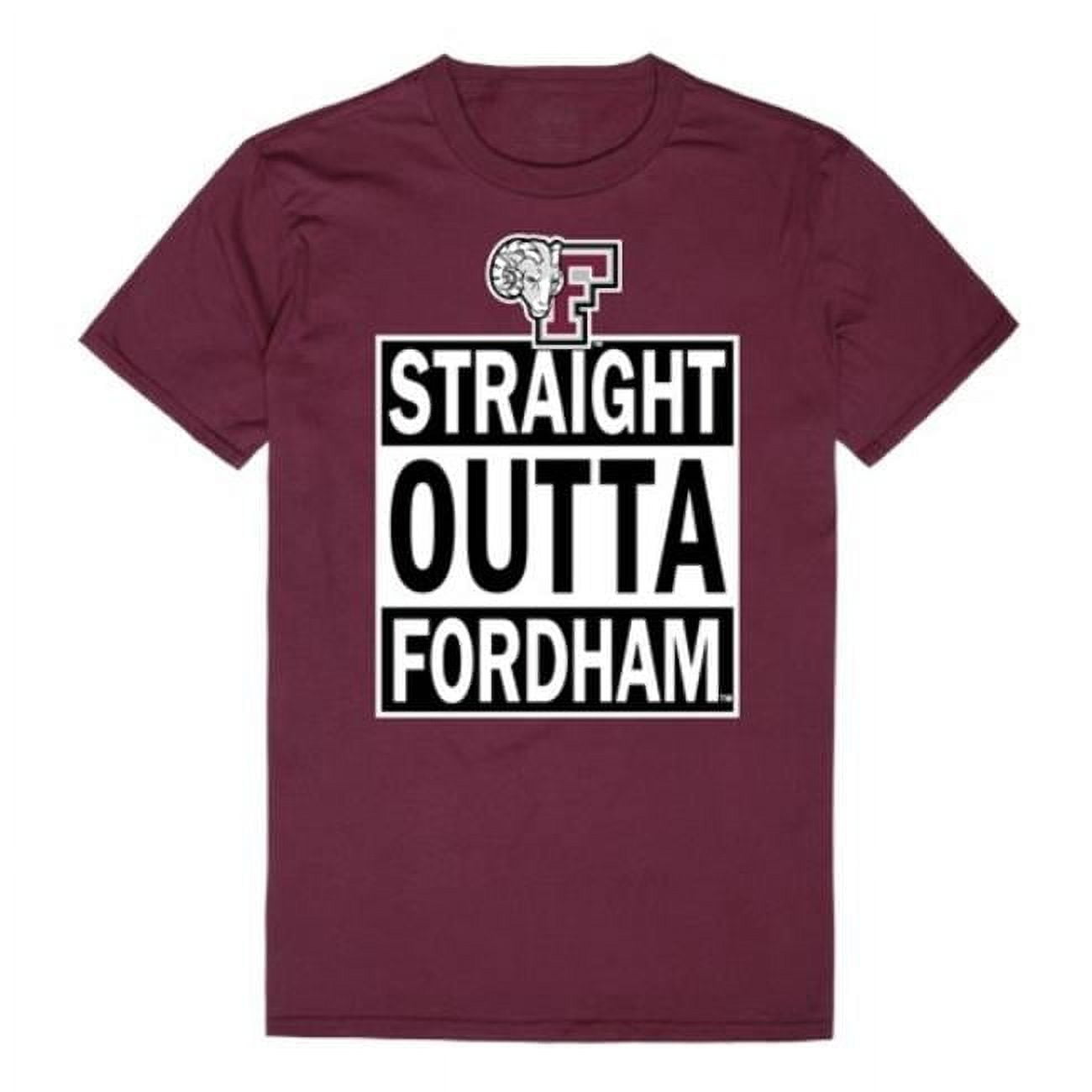 W Republic 511-305-327-04 Fordham University Straight Outta T-Shirt ...