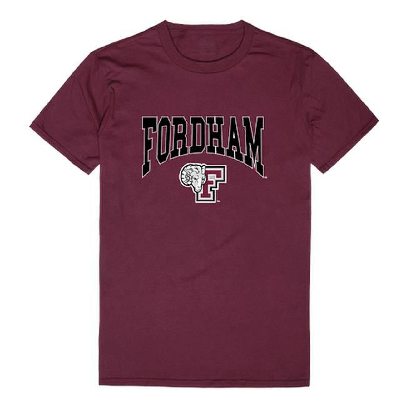 W Republic 527-305-327-04 Fordham University Athletic T-Shirt, Maroon ...