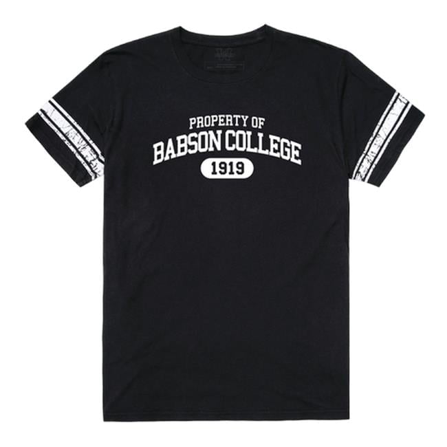 W Republic 535-263-BLK-04 Babson College Property T-Shirt, Black ...