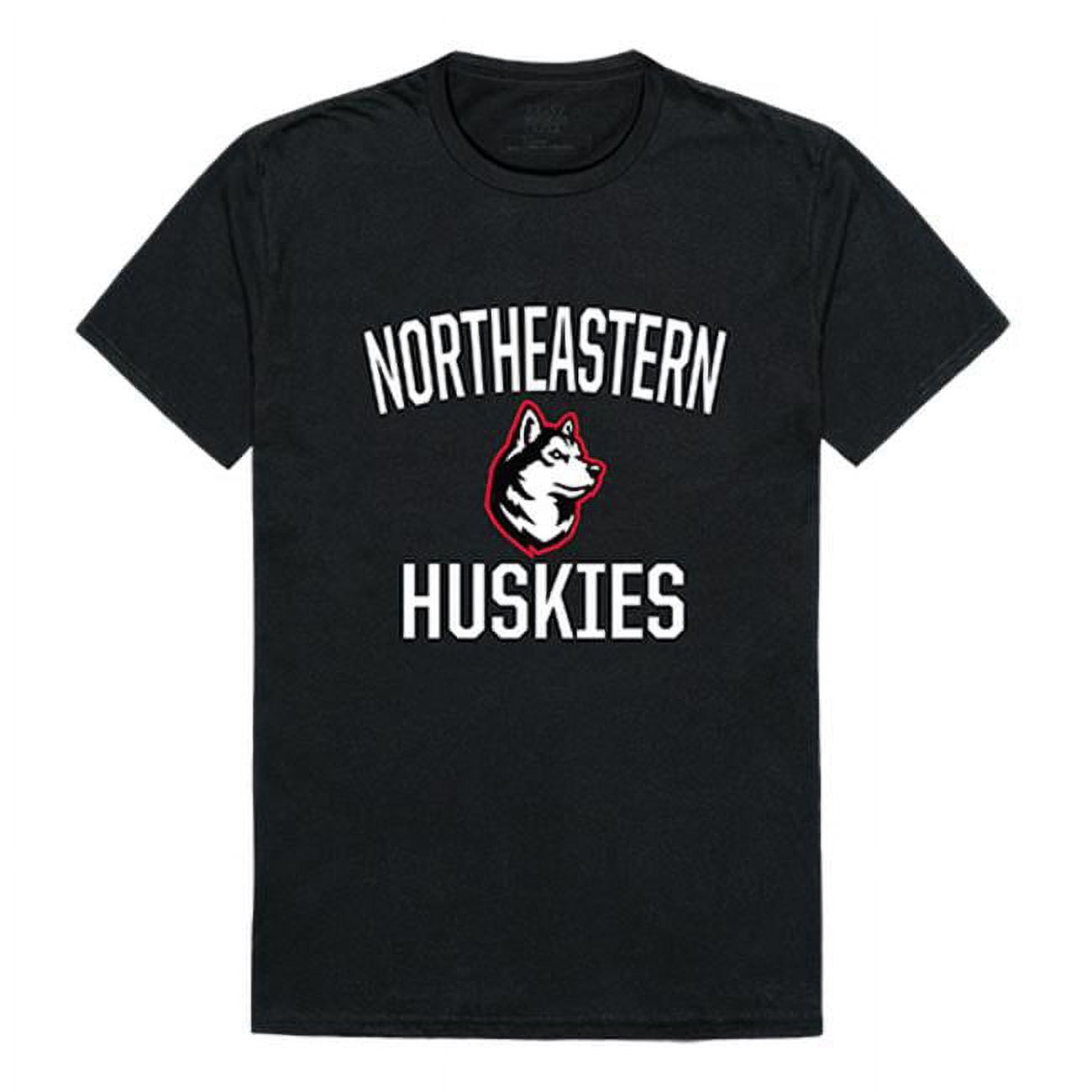 W Republic 539-226-BLK-03 Northeastern University Arch T-Shirt, Black ...