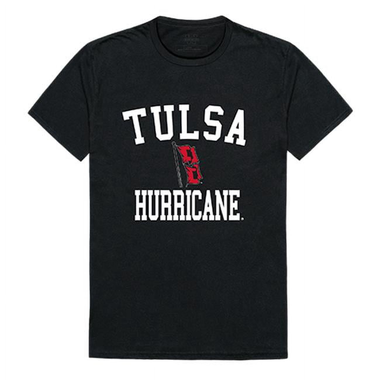 W Republic 539-249-BLK-04 University of Tulsa Men Arch T-Shirt, Black ...