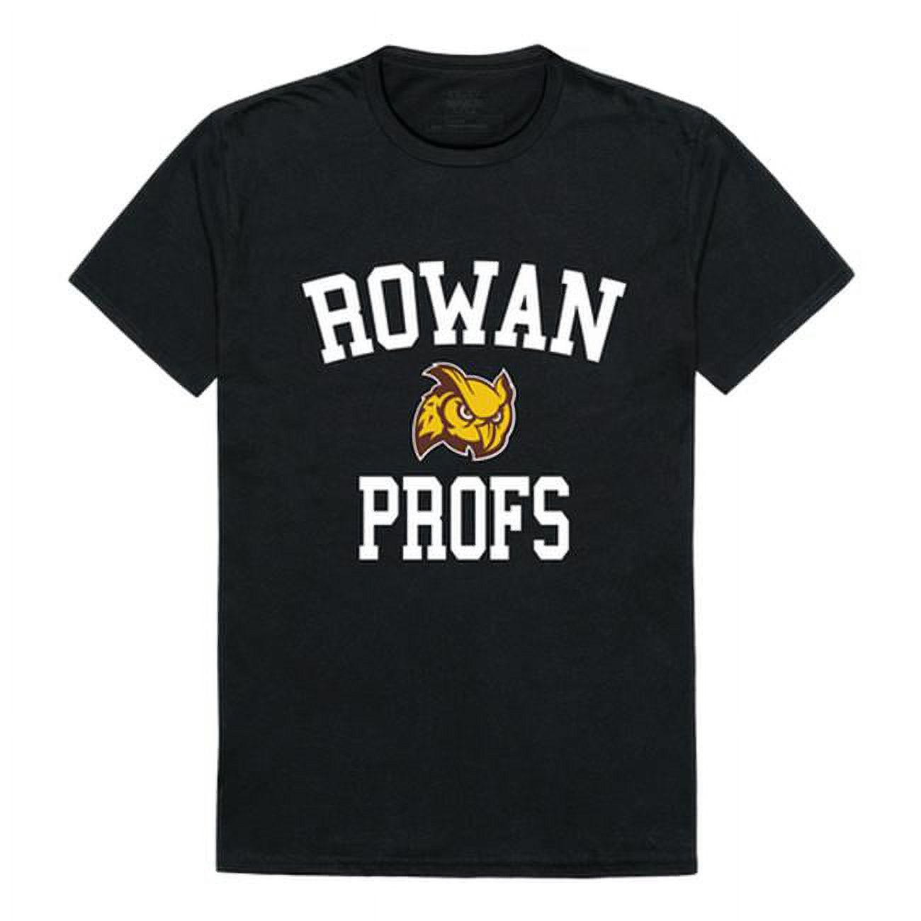 W Republic 539-371-BLK-02 Rowan University Arch T-Shirt, Black & White ...