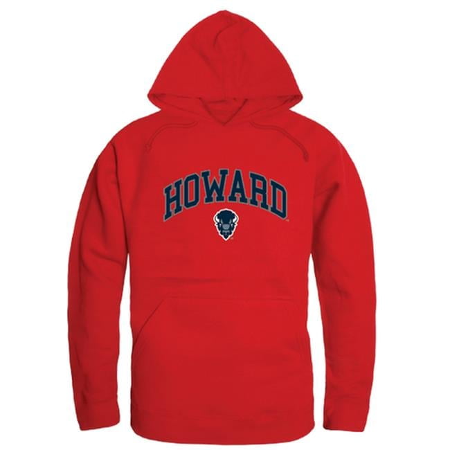 W Republic 540-171-RED-02 Howard University Campus Hoodie, Red - Medium ...