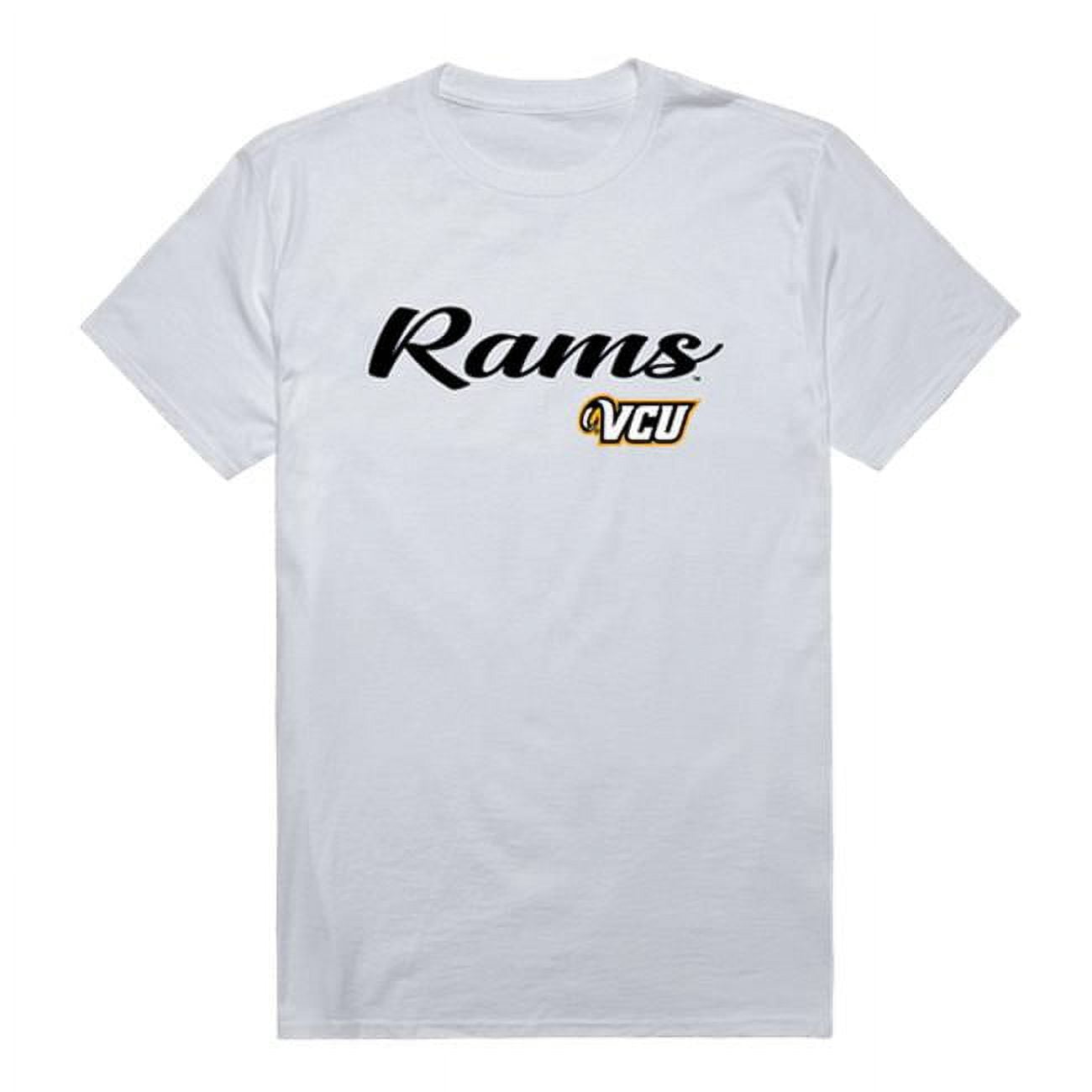 W Republic 554-599-WHT-02 Virginia Commonwealth University Rams Script ...